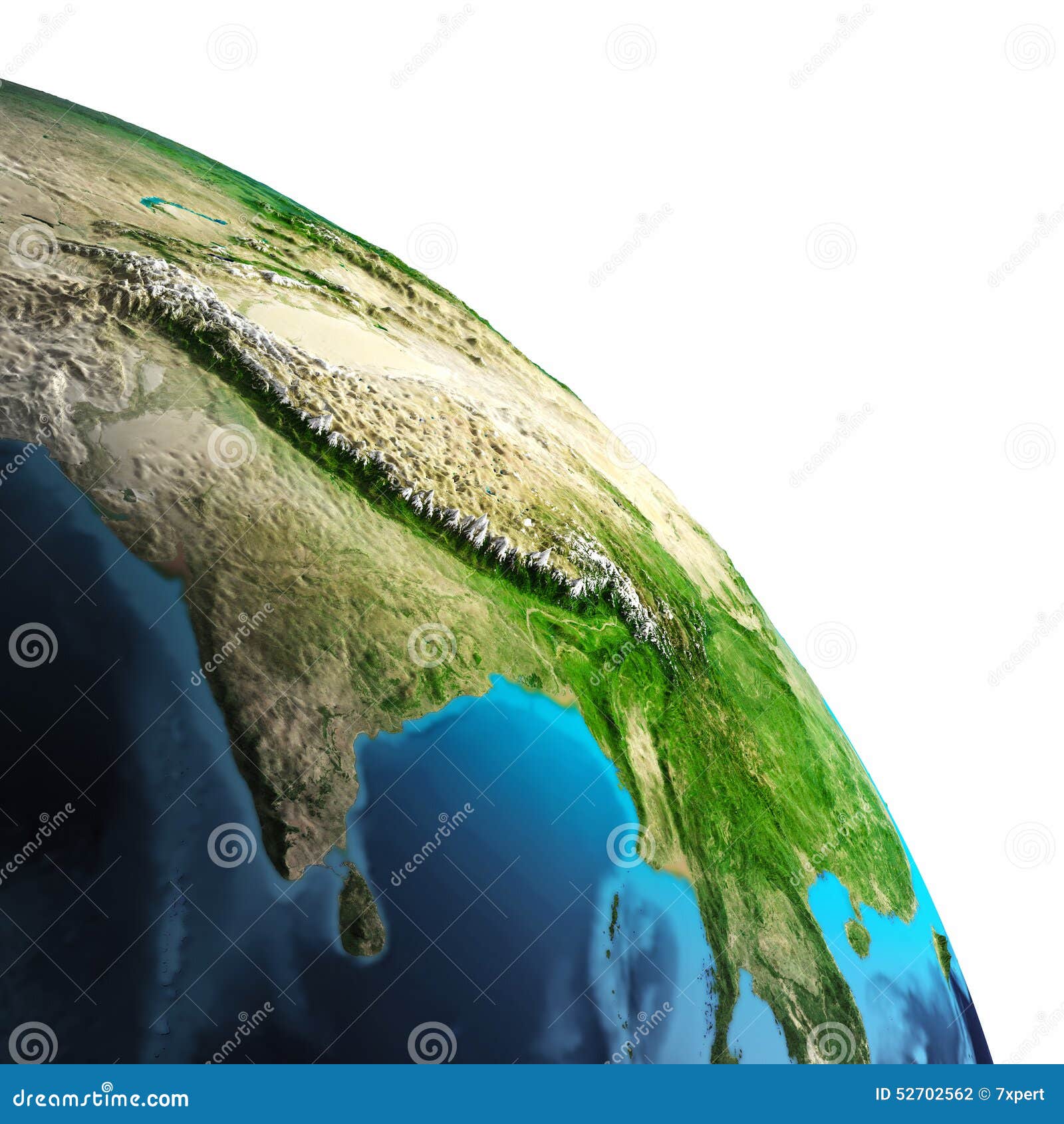 Earth map white isolated stock illustration. Illustration of geography ...