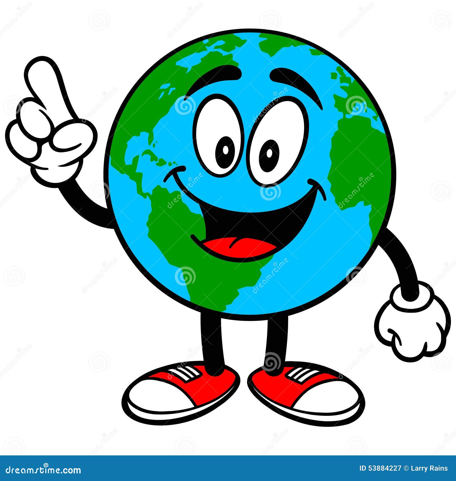 Earth Mascot Talking stock vector. Image of talking, speech - 53884227