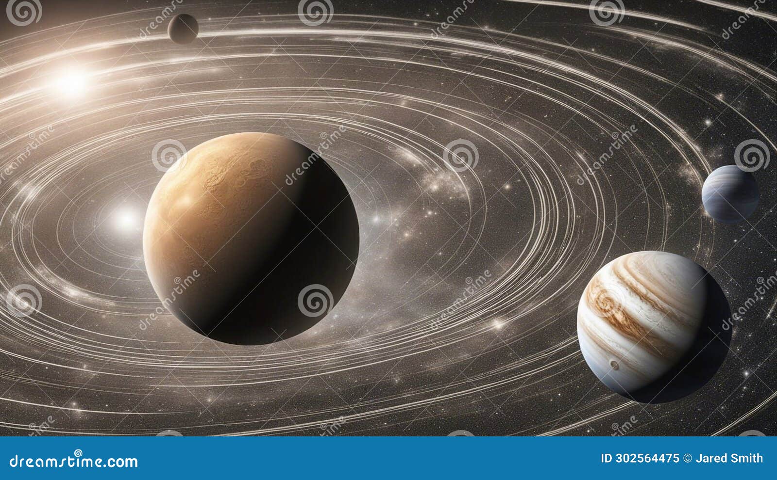 Earth and Moon 15 a Celestial View of Planets and Galaxy in Deep Space ...