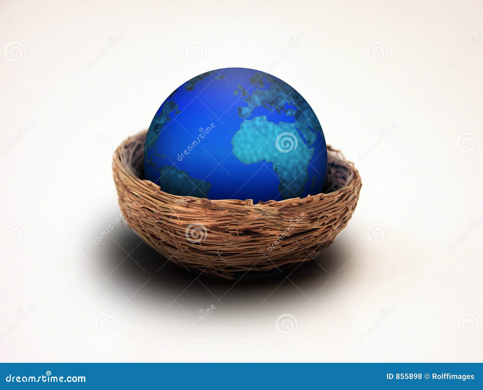 Earth Nest stock photo. Image of preservation, continent - 855898