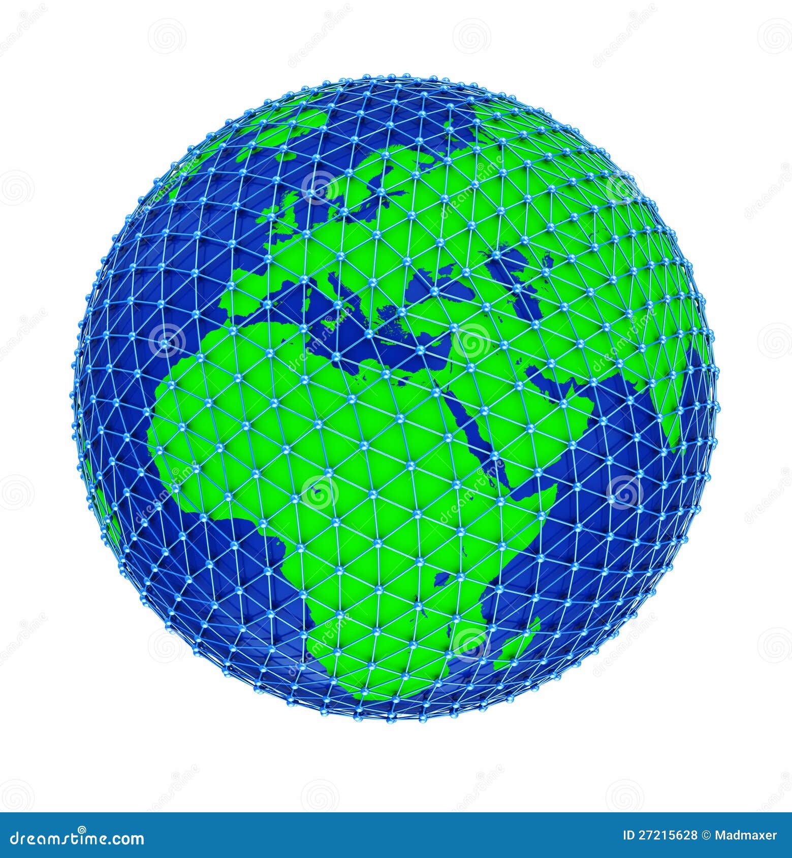 Earth network stock illustration. Illustration of nation - 27215628