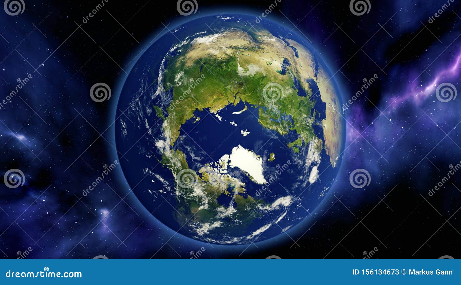 Earth North Pole 3d Animation Stock Video - Video of europe, rotation ...