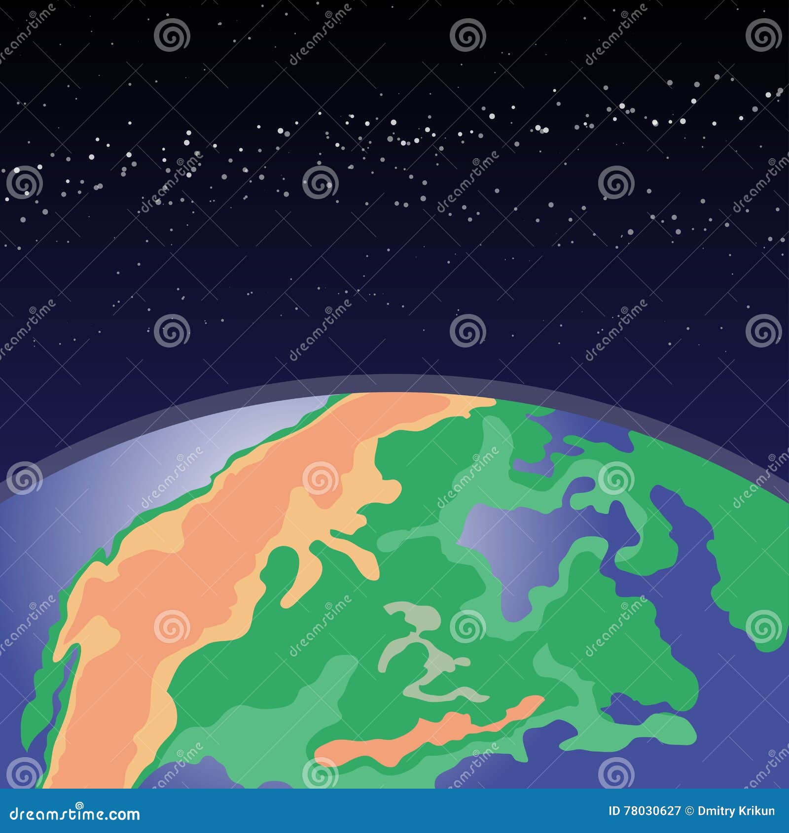 Planet Universe Space Background, Globe Surface Solar System Geometric ...