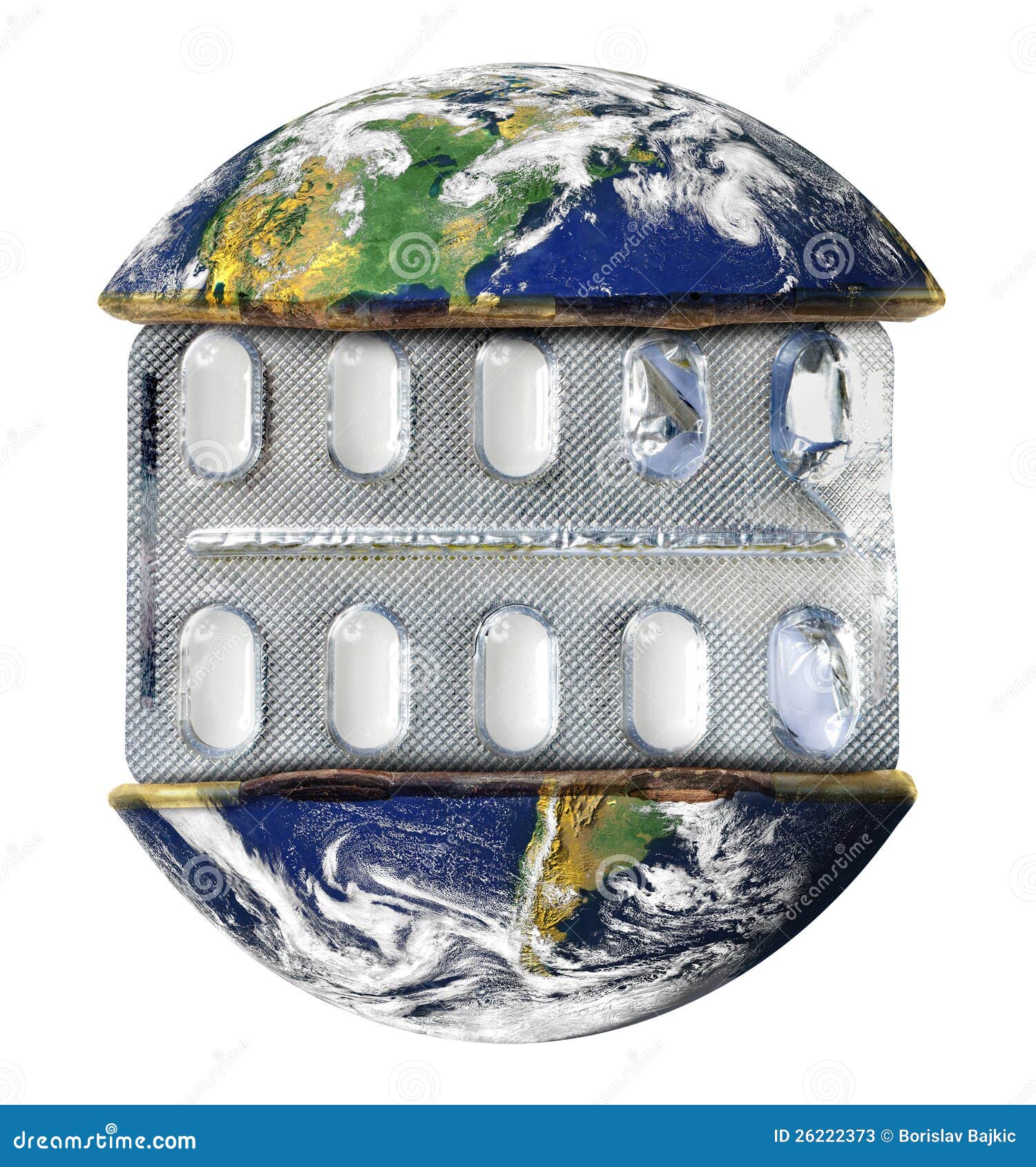 Earth and pills stock image. Image of help, hospital - 26222373