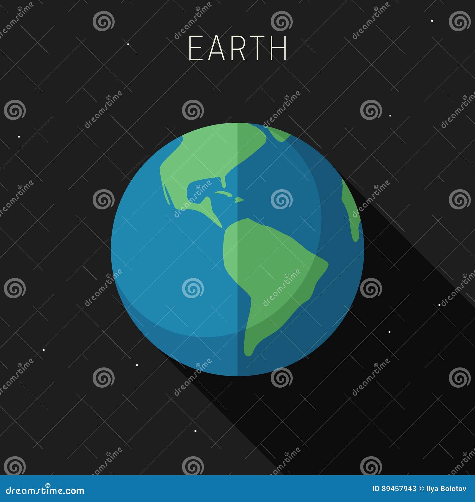 Earth planet stock vector. Illustration of atmosphere - 89457943