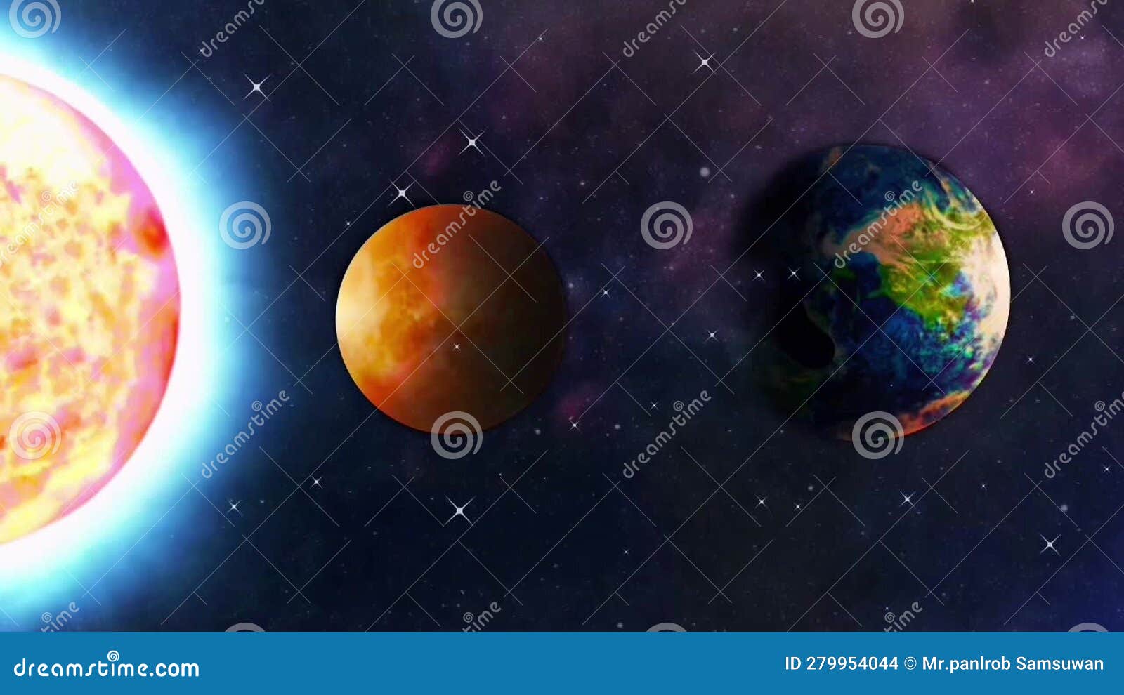 Earth is the only Planet that Has Life. Stock Footage - Video of ...