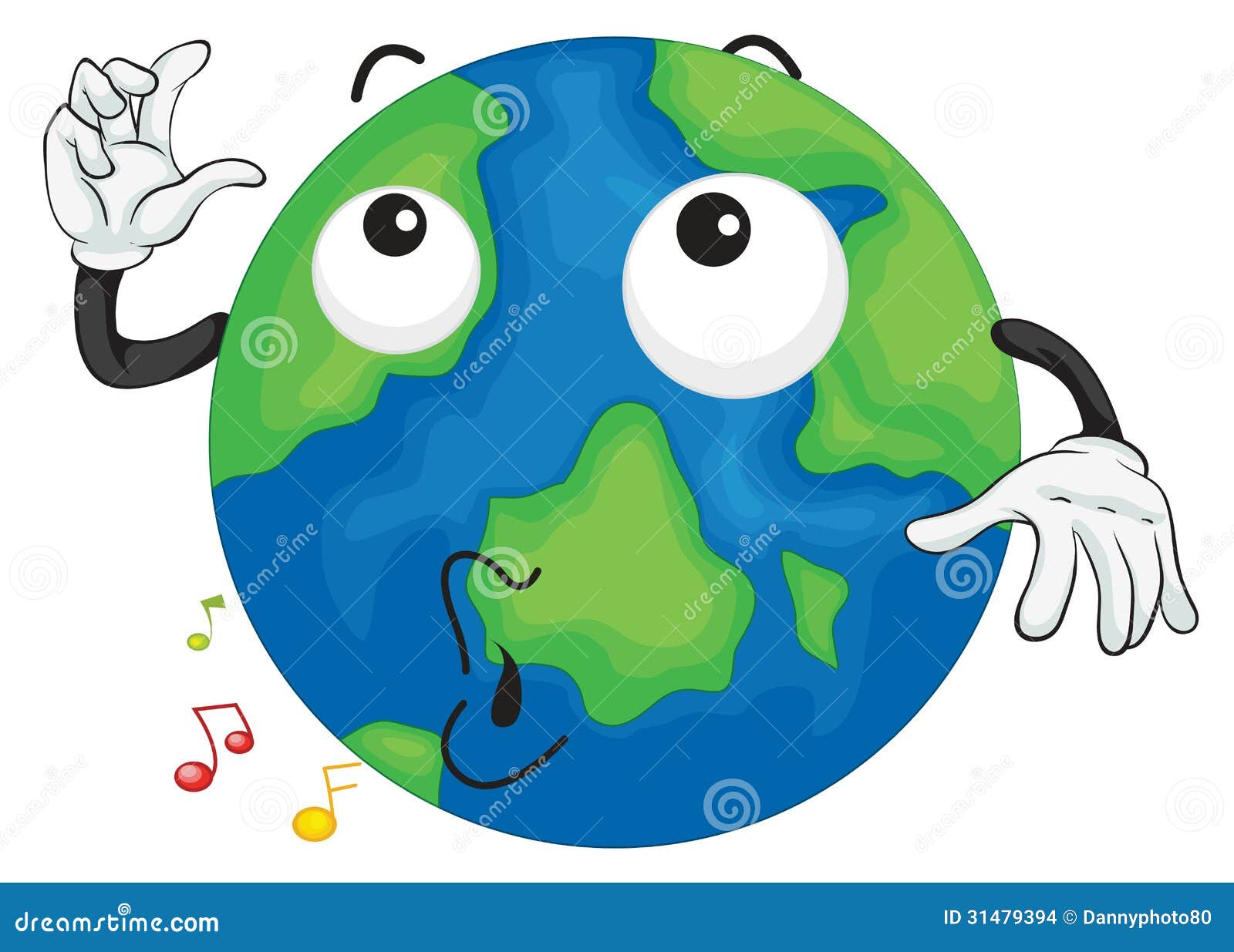 Singing Planet Stock Illustrations – 127 Singing Planet Stock ...