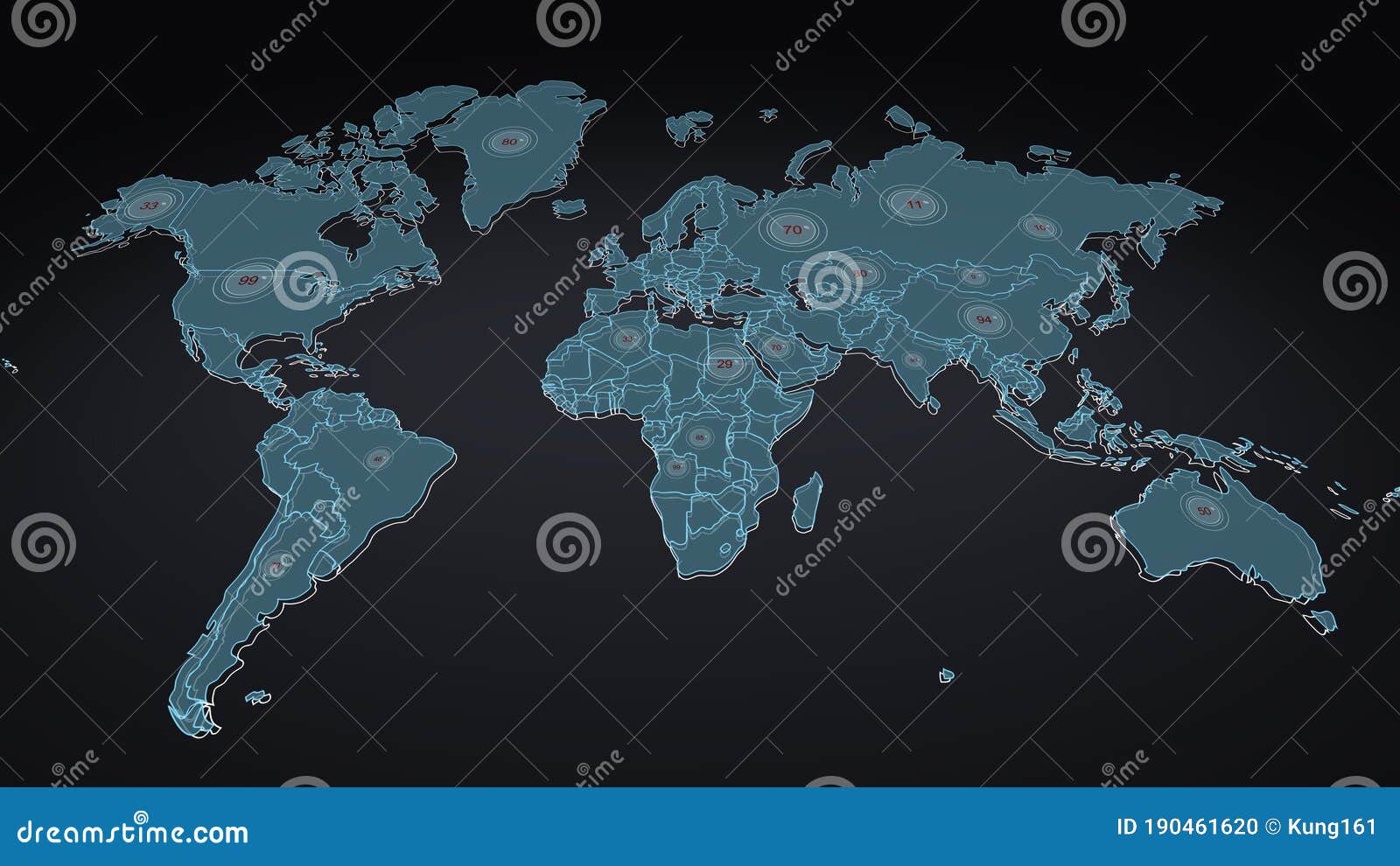 Earth blue stock illustration. Illustration of teachnology - 190461620