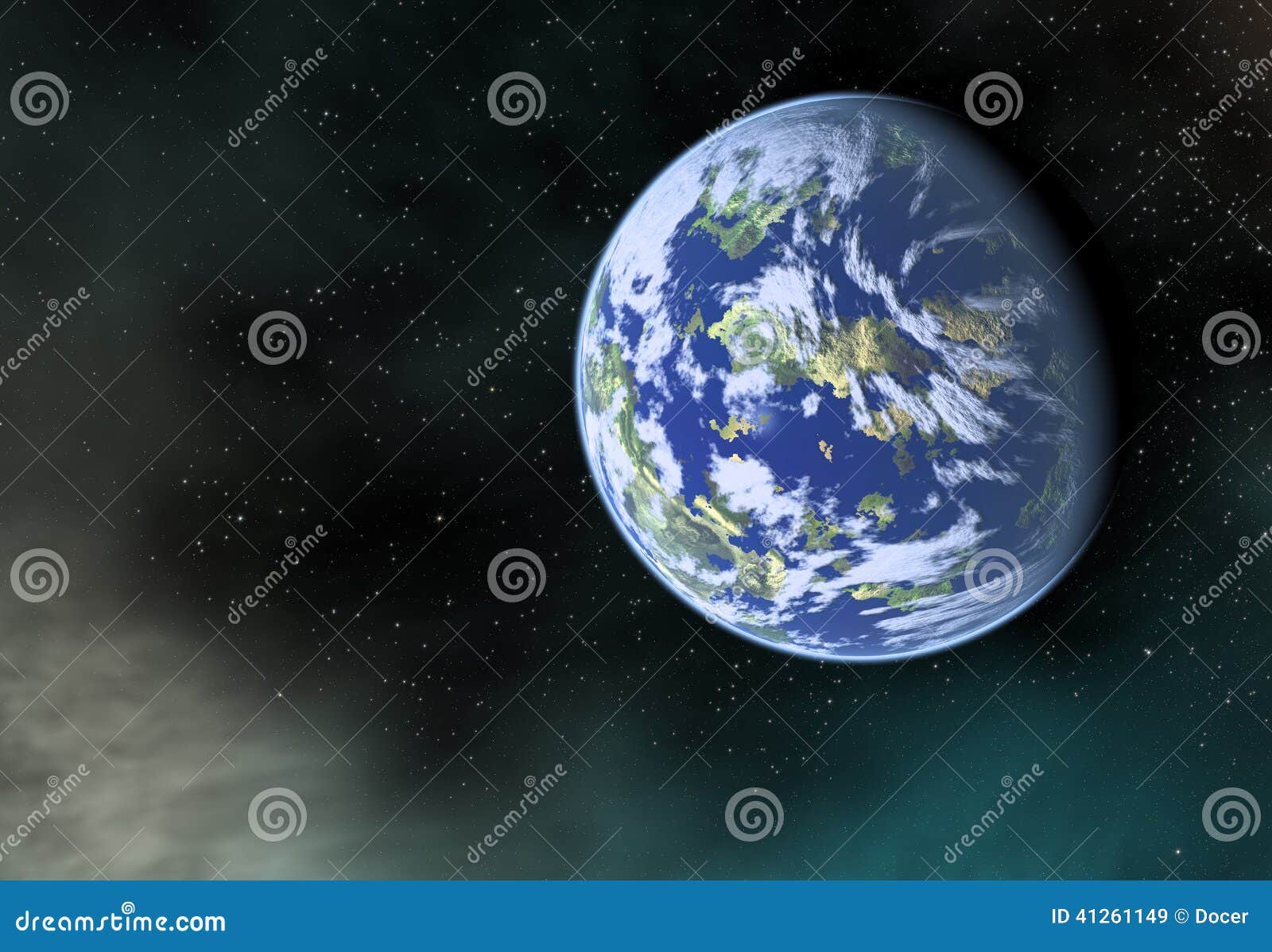 One Side Shadow Of Red Planet. Cosmos Sky Backgrounds Stock Photography ...
