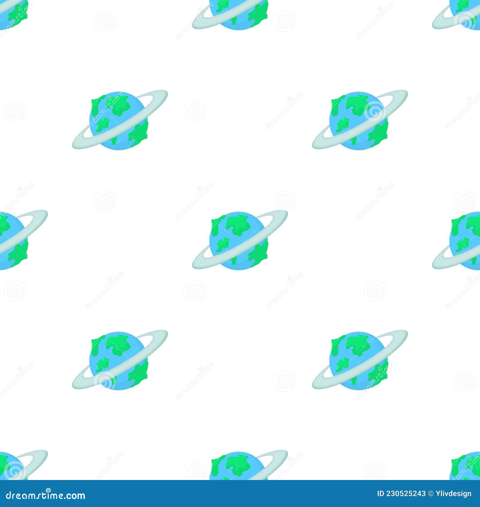 Earth Planet Pattern Seamless Vector Stock Vector - Illustration of ...
