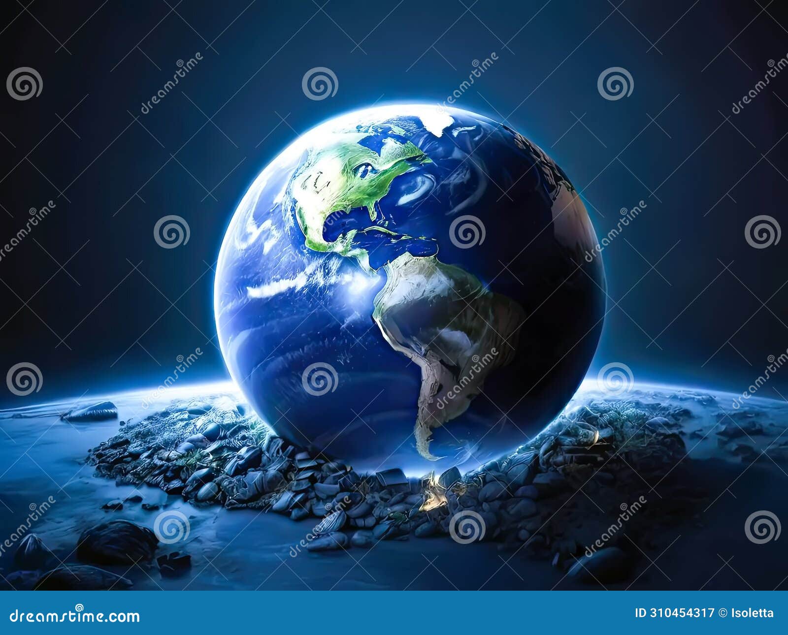 Earth Planet. World Environment Day Creative Concept Stock Image ...