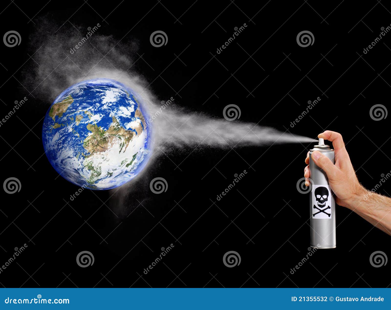 Earth Pollution. Stock Photography - Image: 21355532