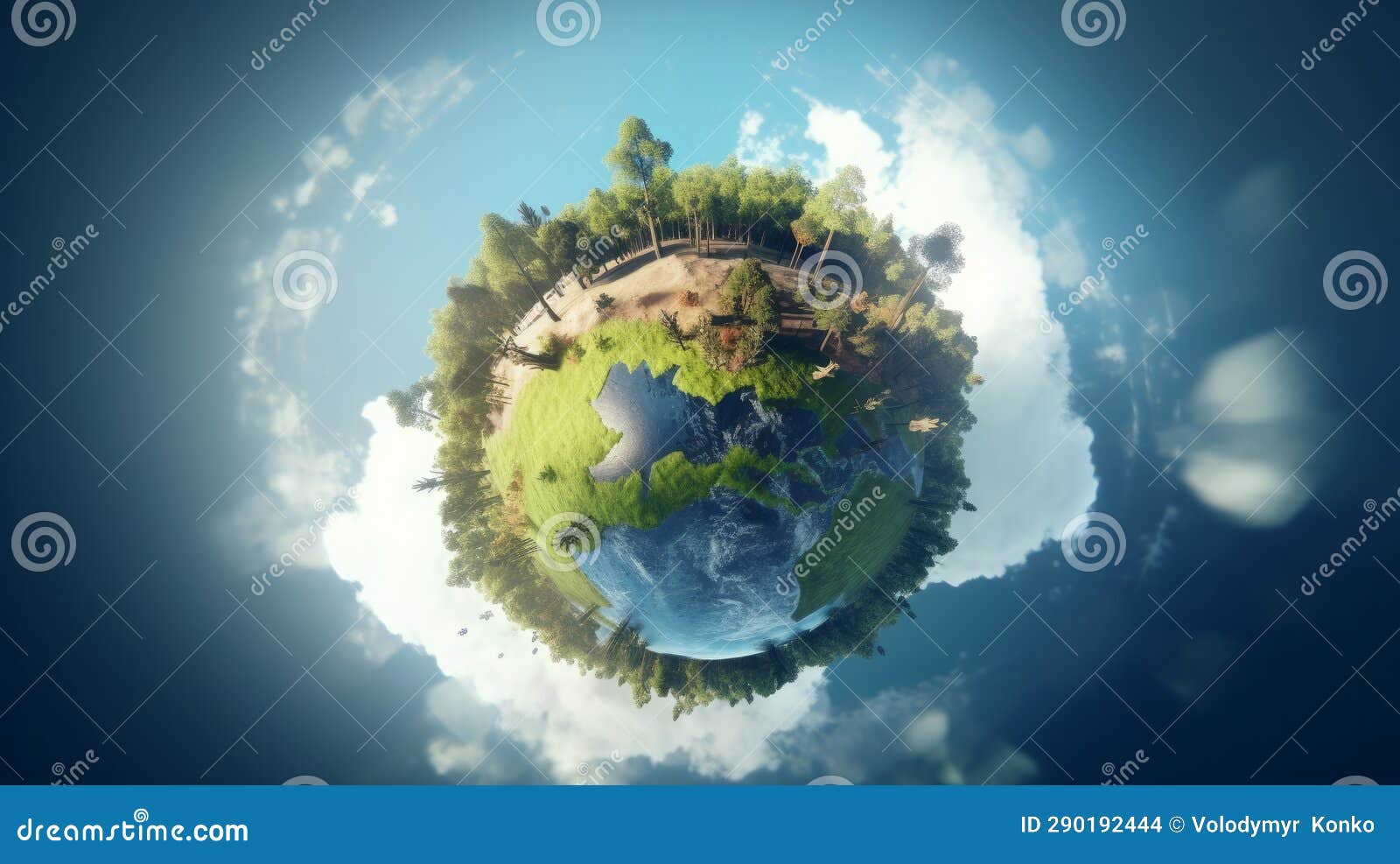 Earth Pollution Map Visible from Space Illustration. Generative Ai ...