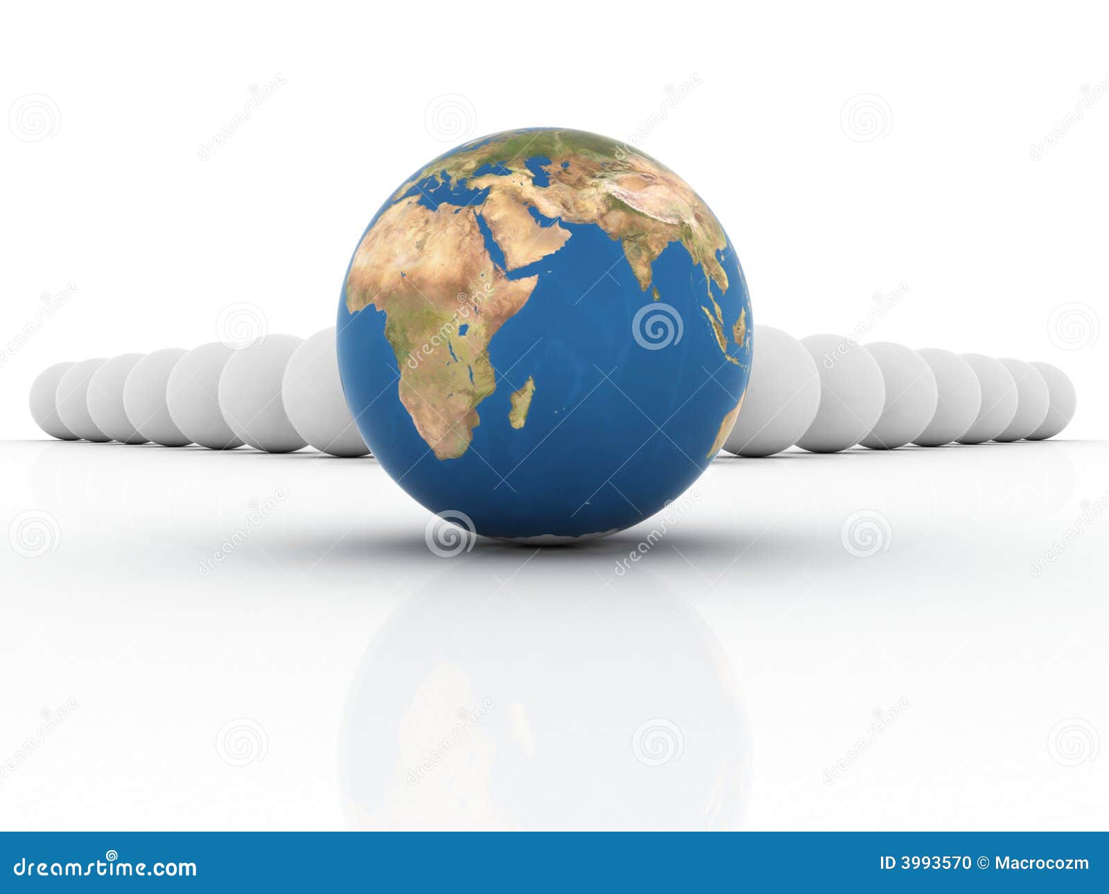 Earth Power stock illustration. Illustration of backdrop - 3993570