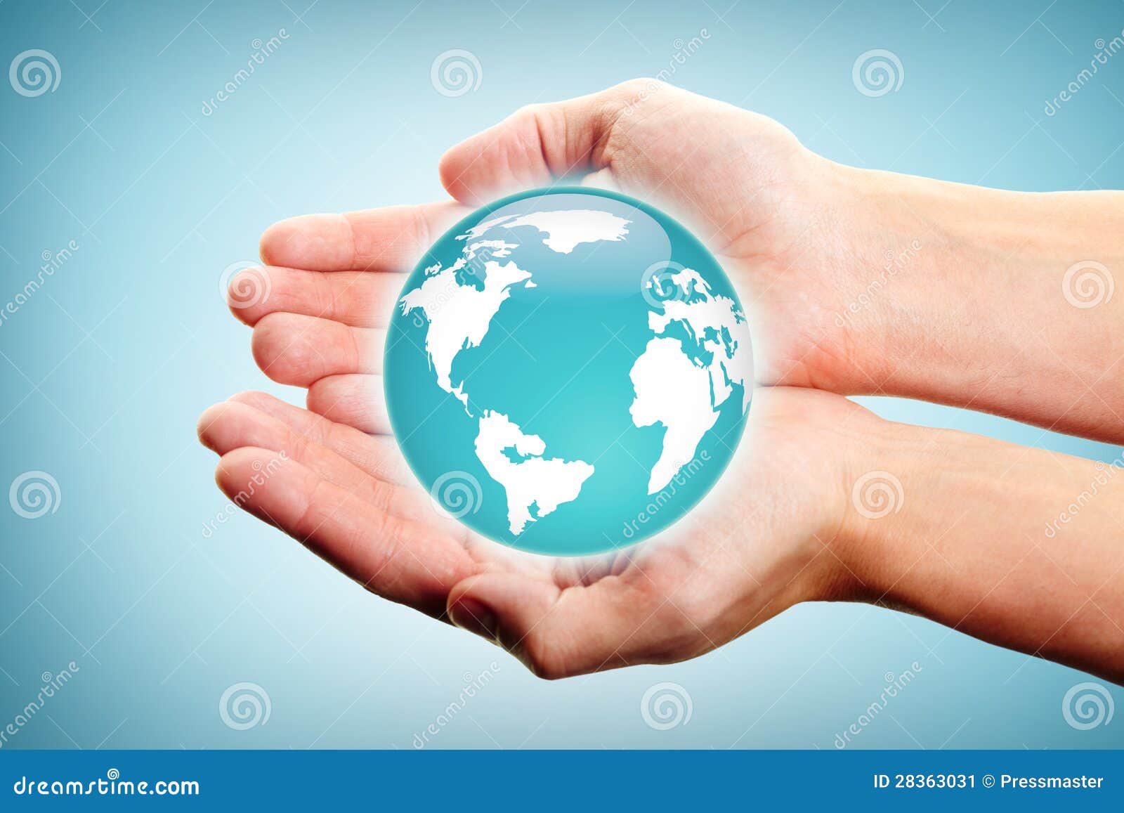Earth protection stock image. Image of handheld, cutout - 28363031