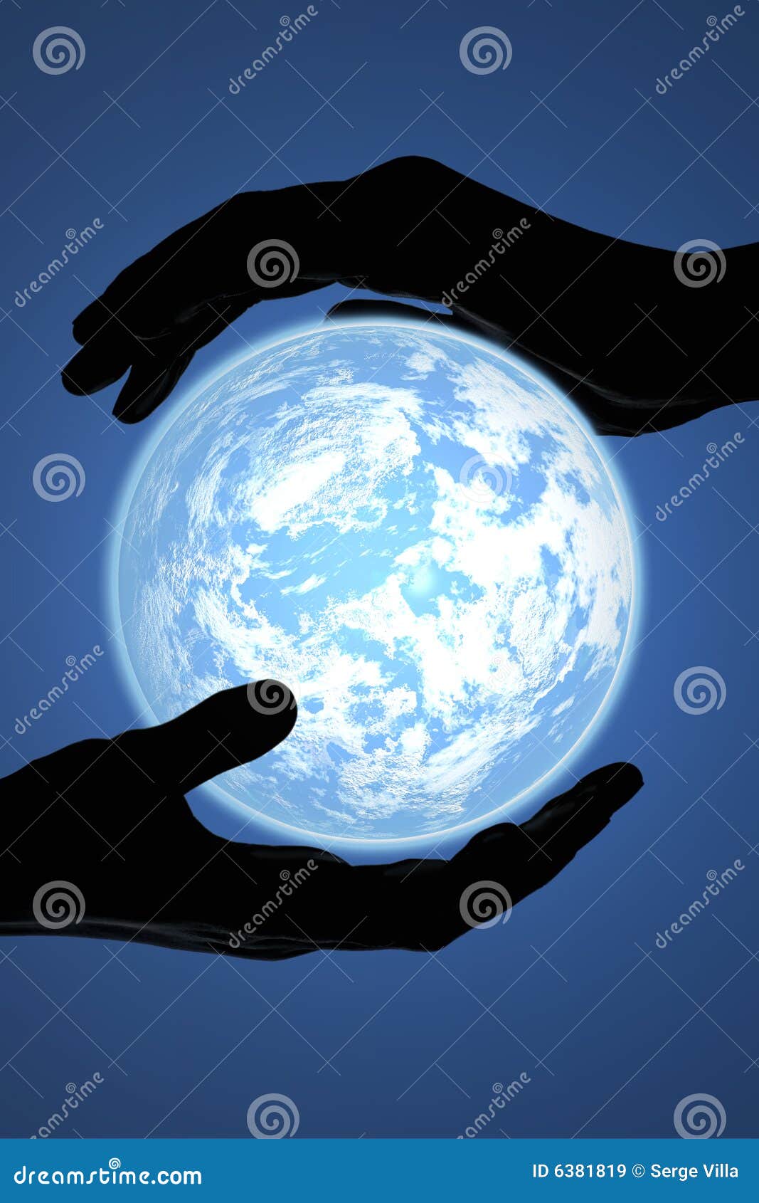 Earth protection stock illustration. Illustration of change - 6381819