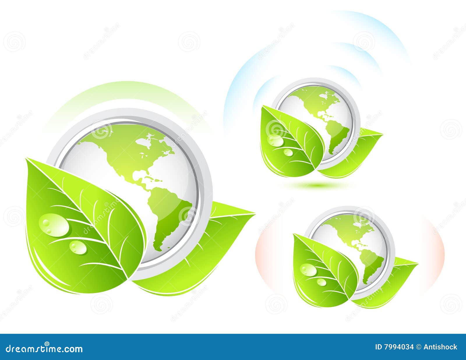 Earth protection stock vector. Illustration of clip, globe - 7994034