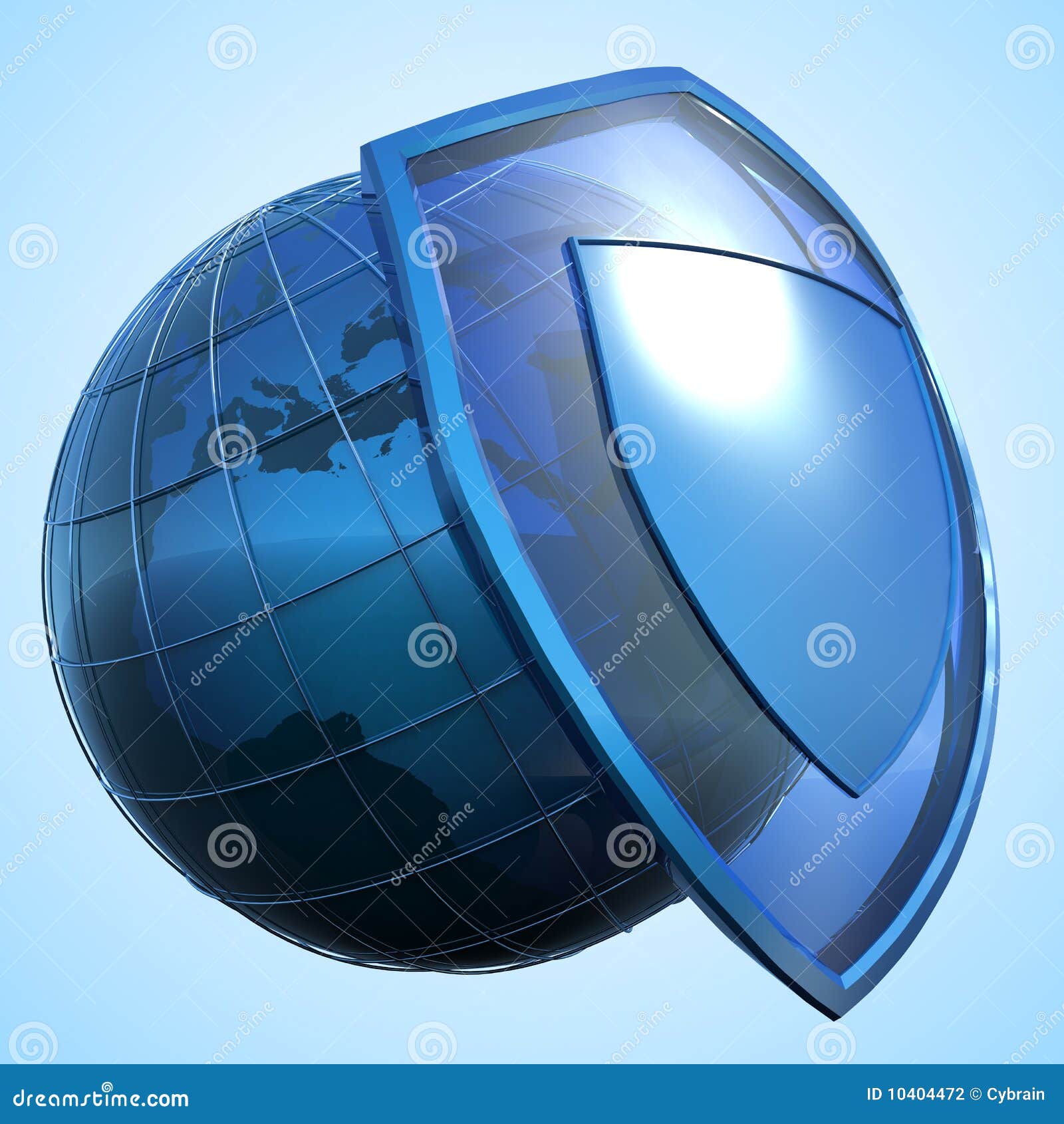 Earth protection concept stock illustration. Illustration of isolated ...