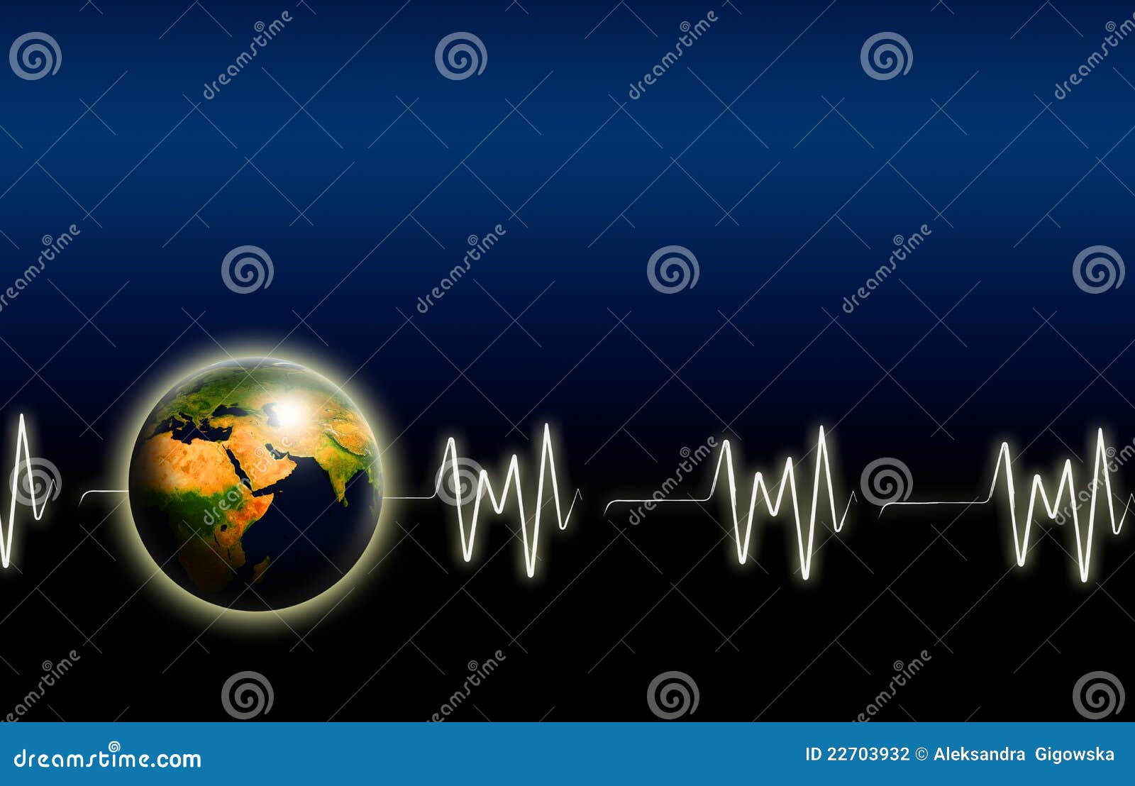 The Pulse Of The Earth: A Rhythmic Dance Of The Landscape AI Generated Stock Photo ...