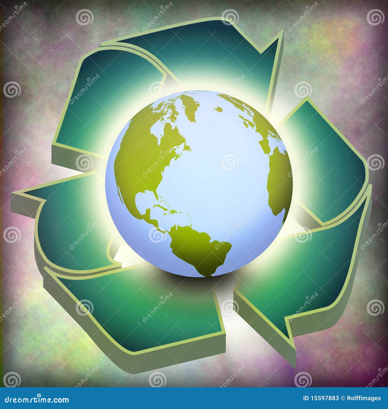 Earth Recycle stock illustration. Illustration of abstract - 15597883