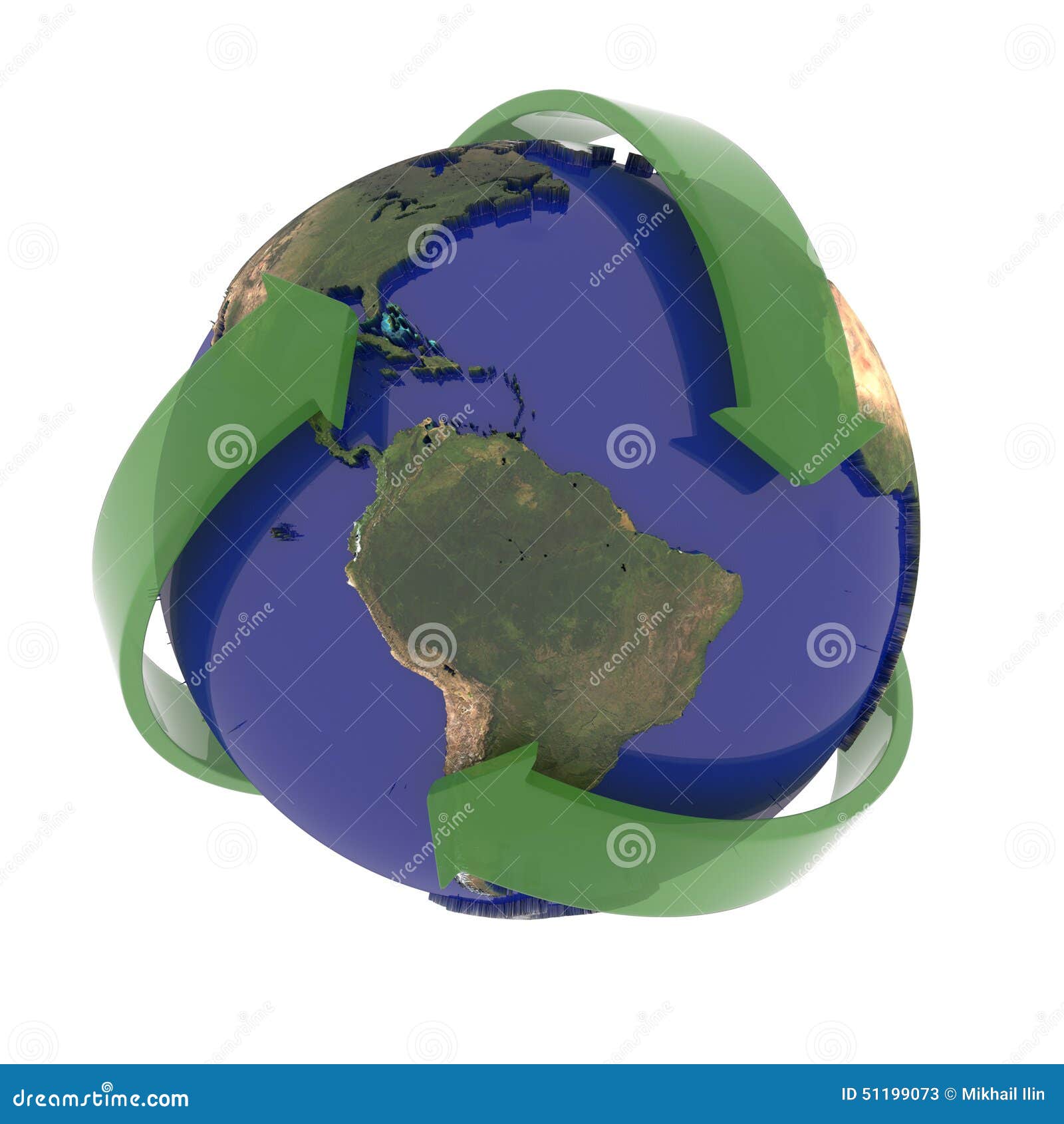 Earth recycle sign stock illustration. Illustration of symbol - 51199073