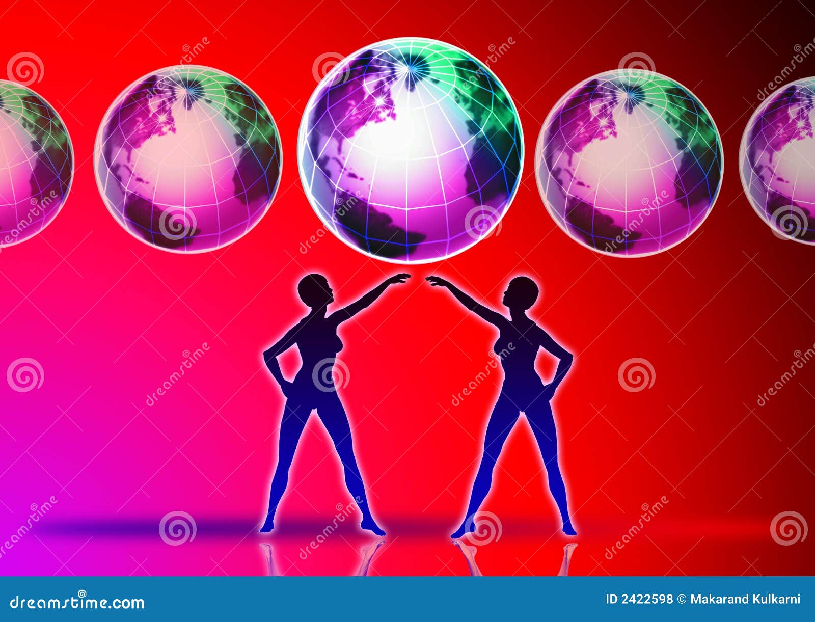 Earth Reflection Picture. Image: 2422598