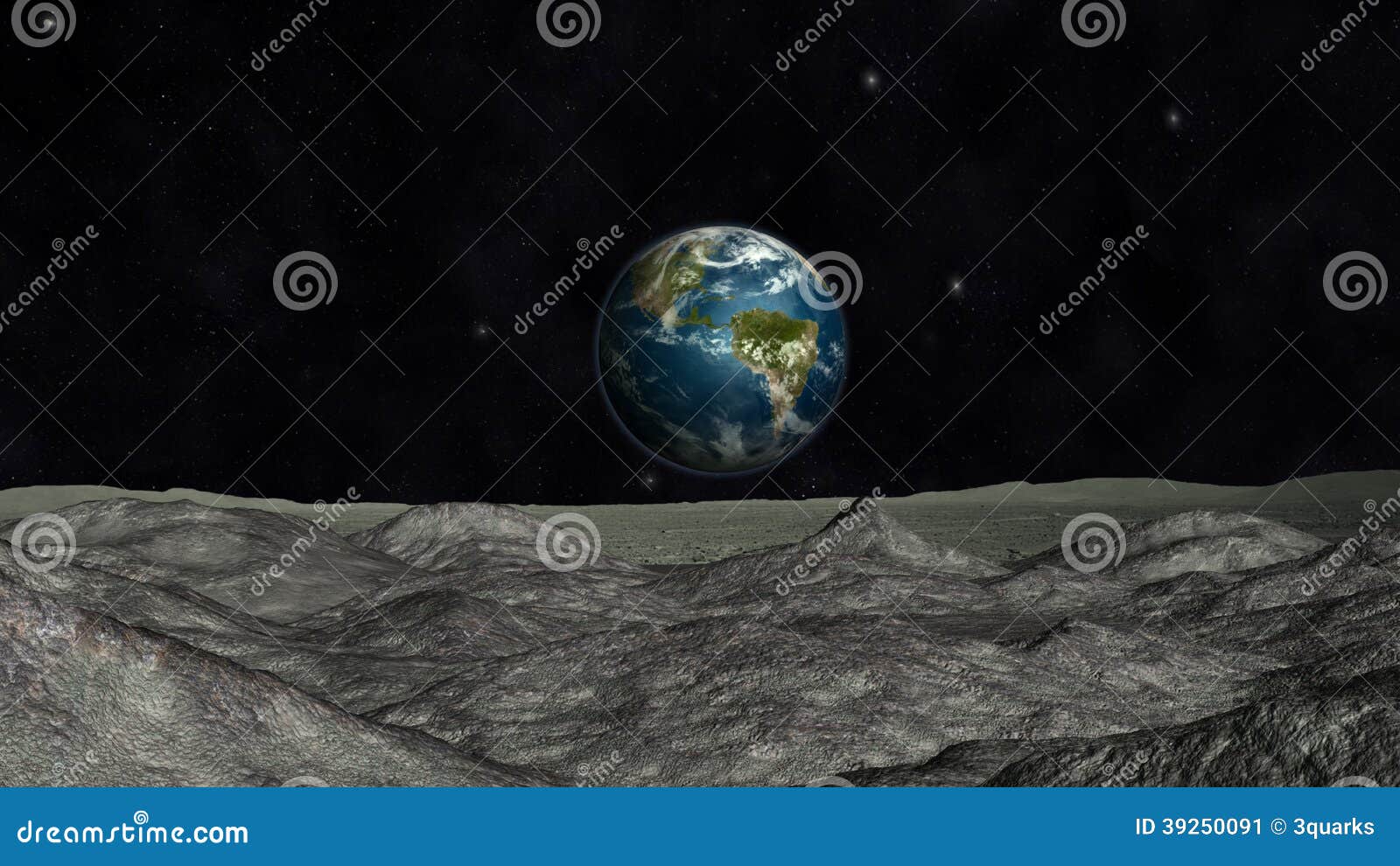 Earth Rising stock illustration. Illustration of atmosphere - 39250091