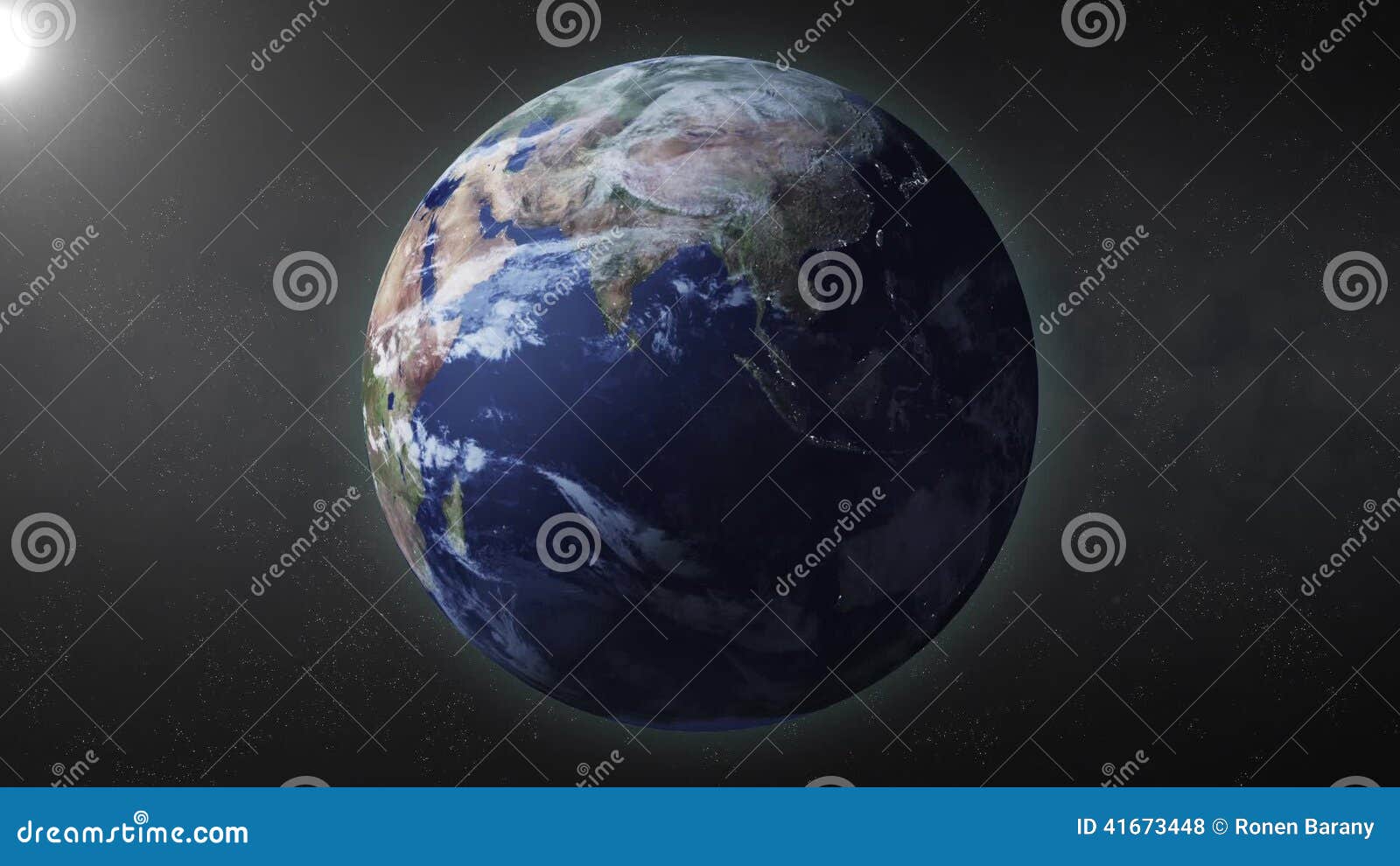 Earth rotate stock footage. Video of illuminate, globalization - 41673448