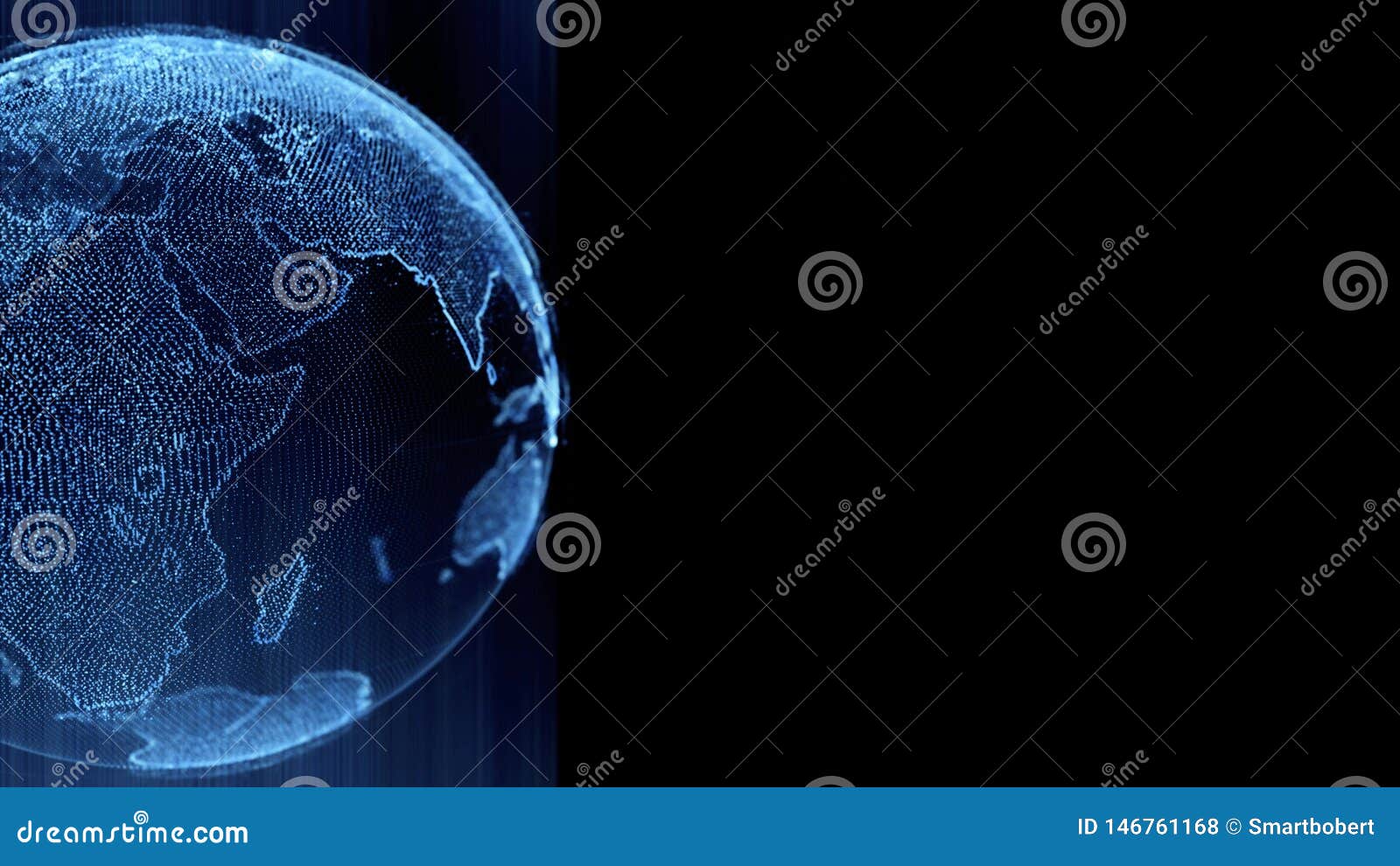 Globe With Orbits. Vector Map Illustration | CartoonDealer.com #28655876