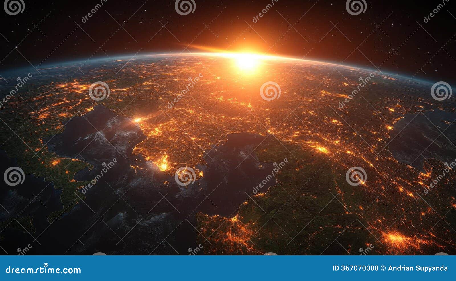 Sunrise Artistic Collage, Retro-inspired Art Collage Depicting A ...