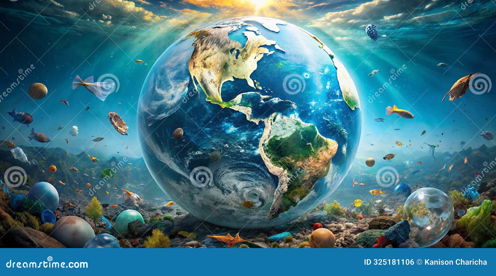 Earth S Ecosystem Endangered by Plastic Pollution Crisis a Planet ...