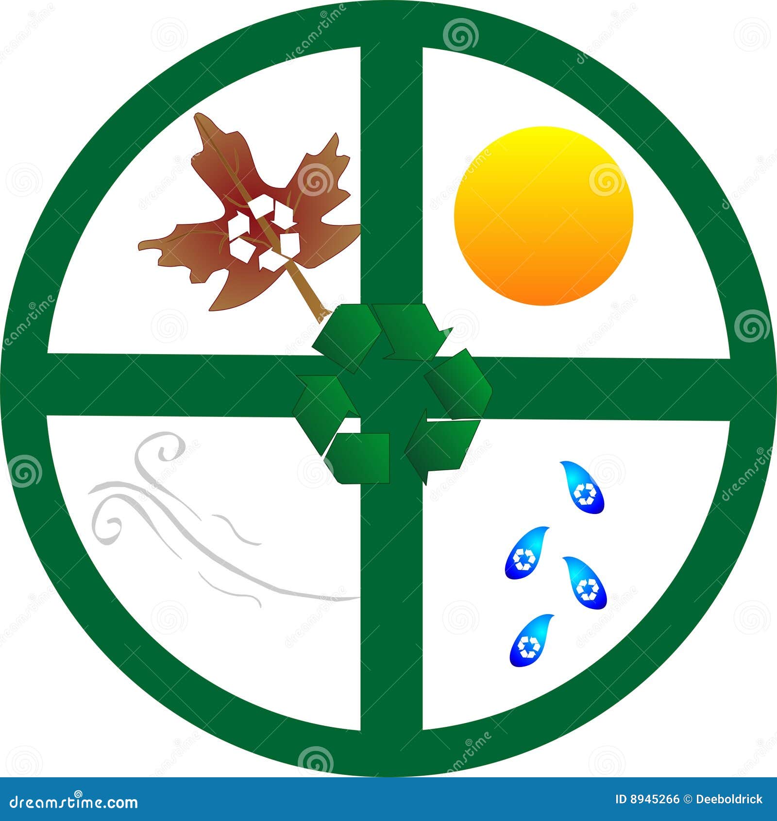 Reclaimed Water Symbol Cartoon Vector | CartoonDealer.com #291888637