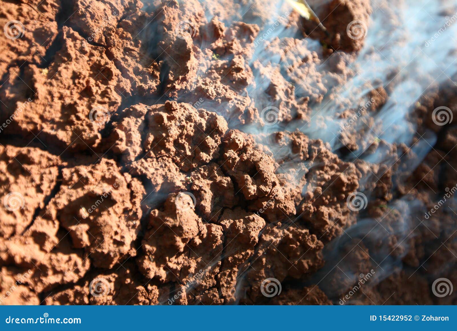 Earth smoke cracks stock photo. Image of smoke, spirit - 15422952