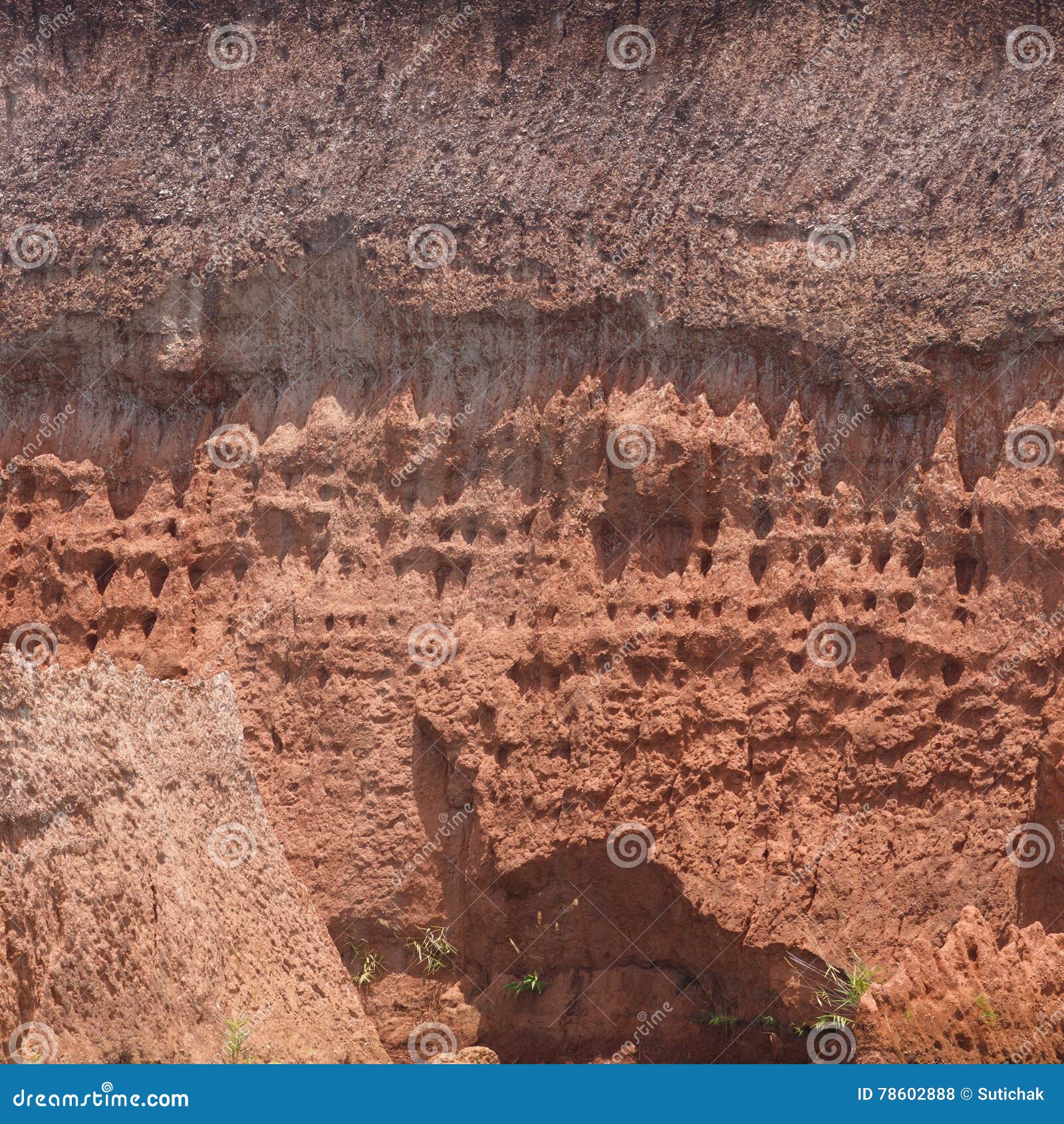 Earth Soil Texture from Ore Mine Stock Photo - Image of environment ...