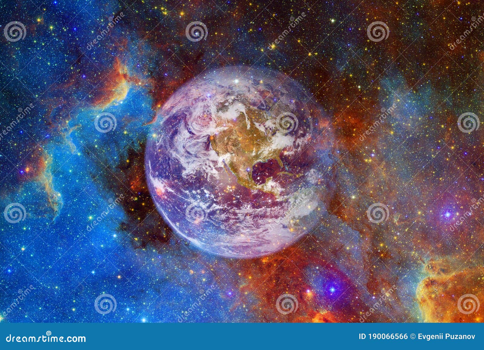 Earth. Solar System. Elements of this Image Furnished by NASA Editorial ...