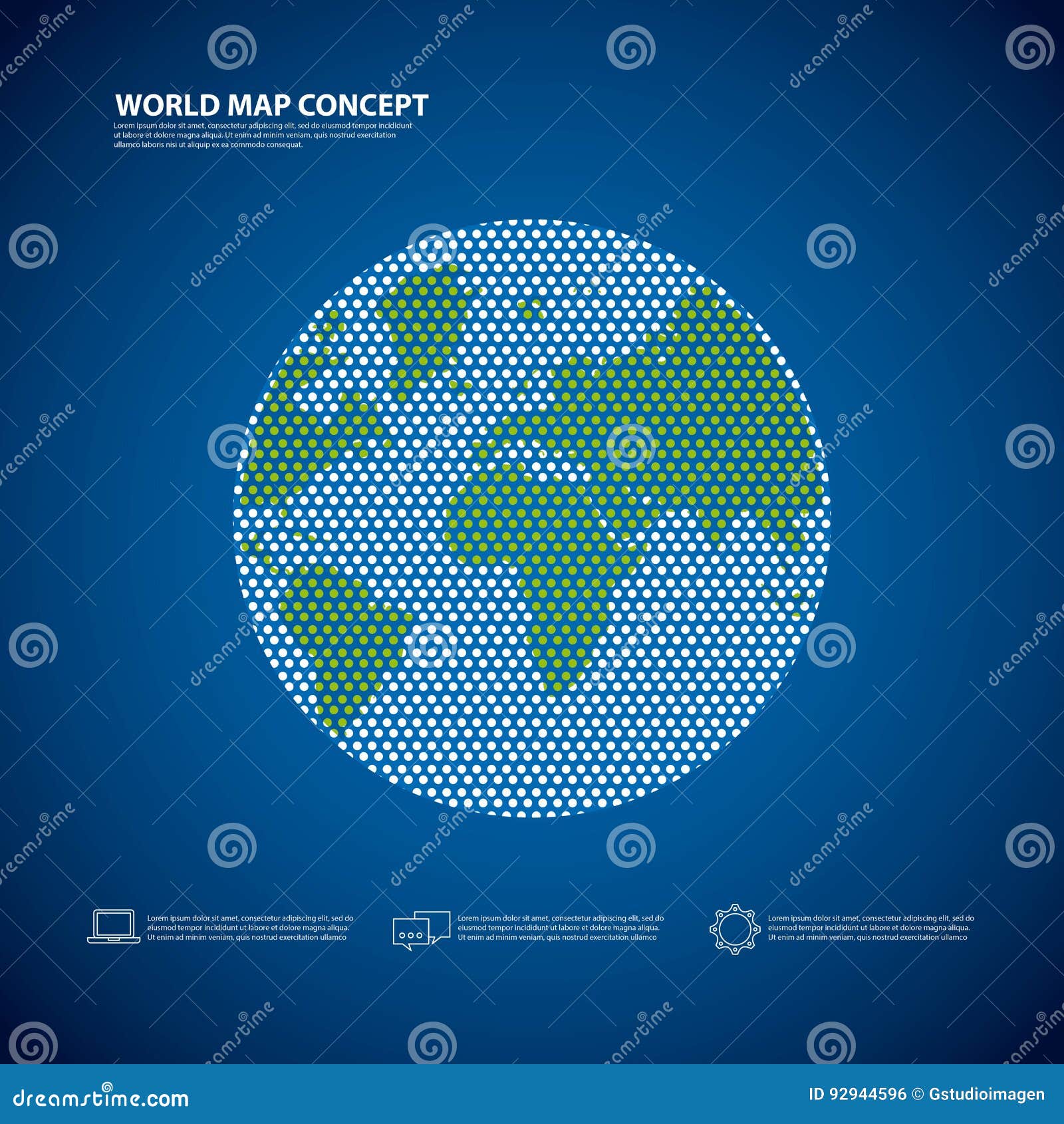 Earth Sphere Icon. World and Map Design. Vector Graphic Stock Vector ...