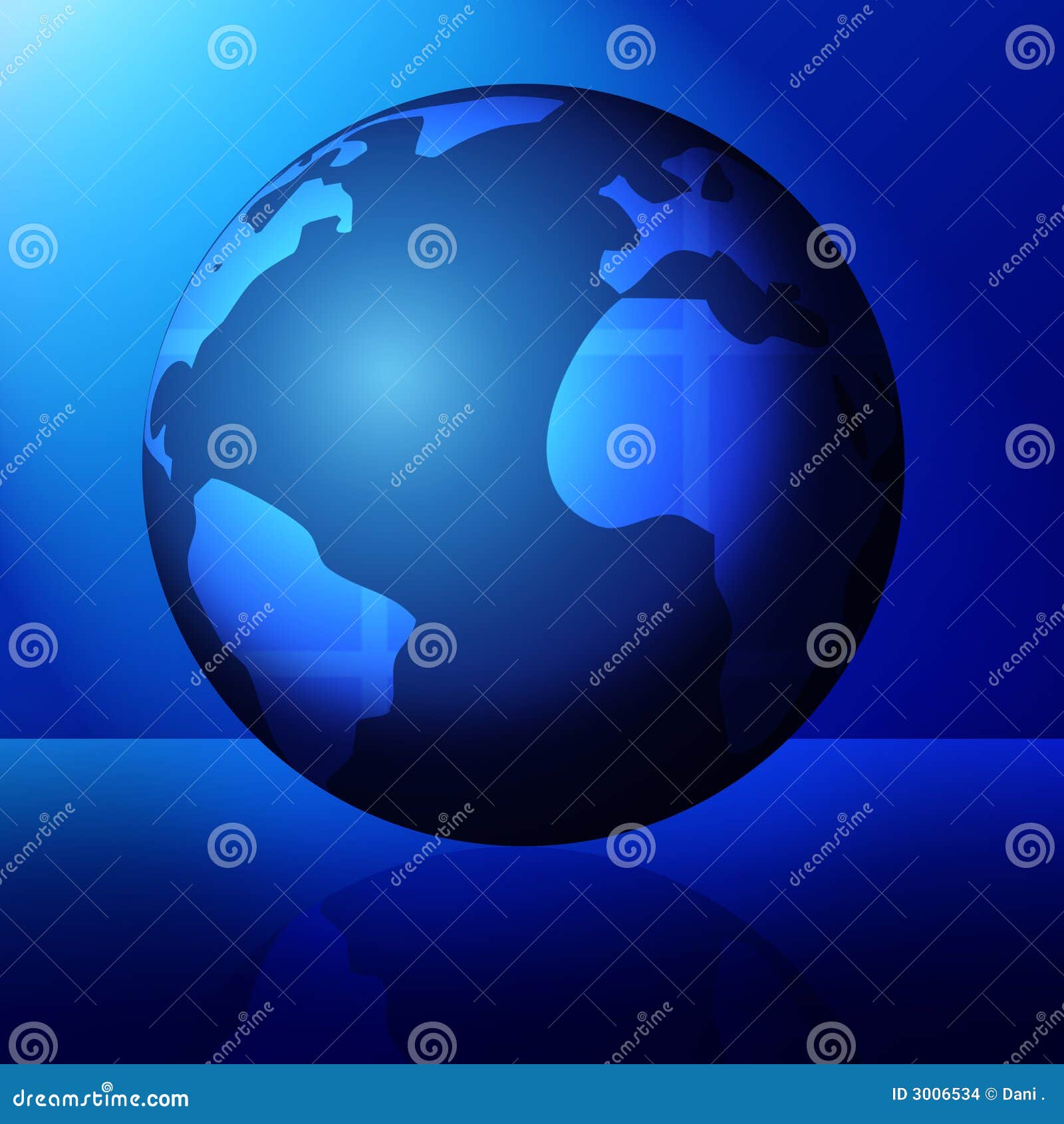 Earth In The Spotlight Picture. Image: 3006534