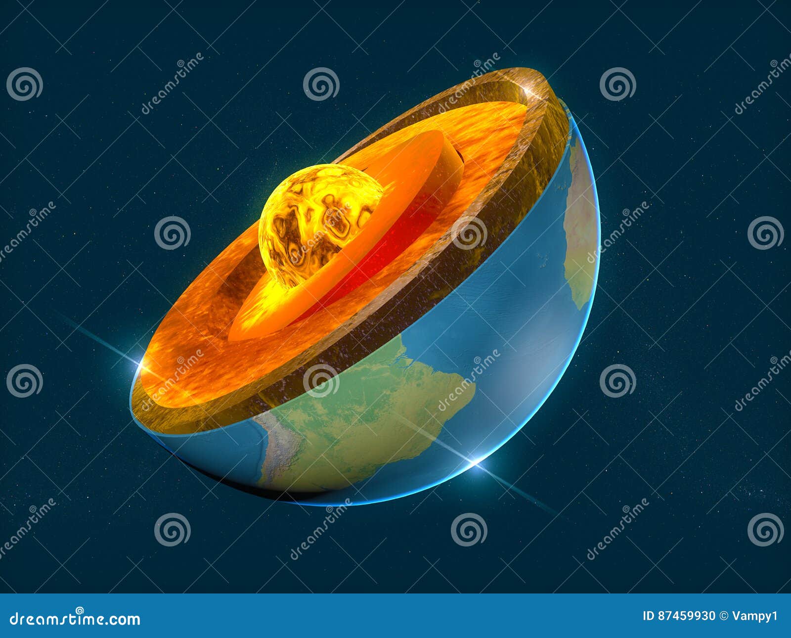 Earth Structure, Division into Layers, the Earth`s Crust and Core Stock ... Earth Structure, Division into Layers, the Earth`s Crust and Core Stock ...