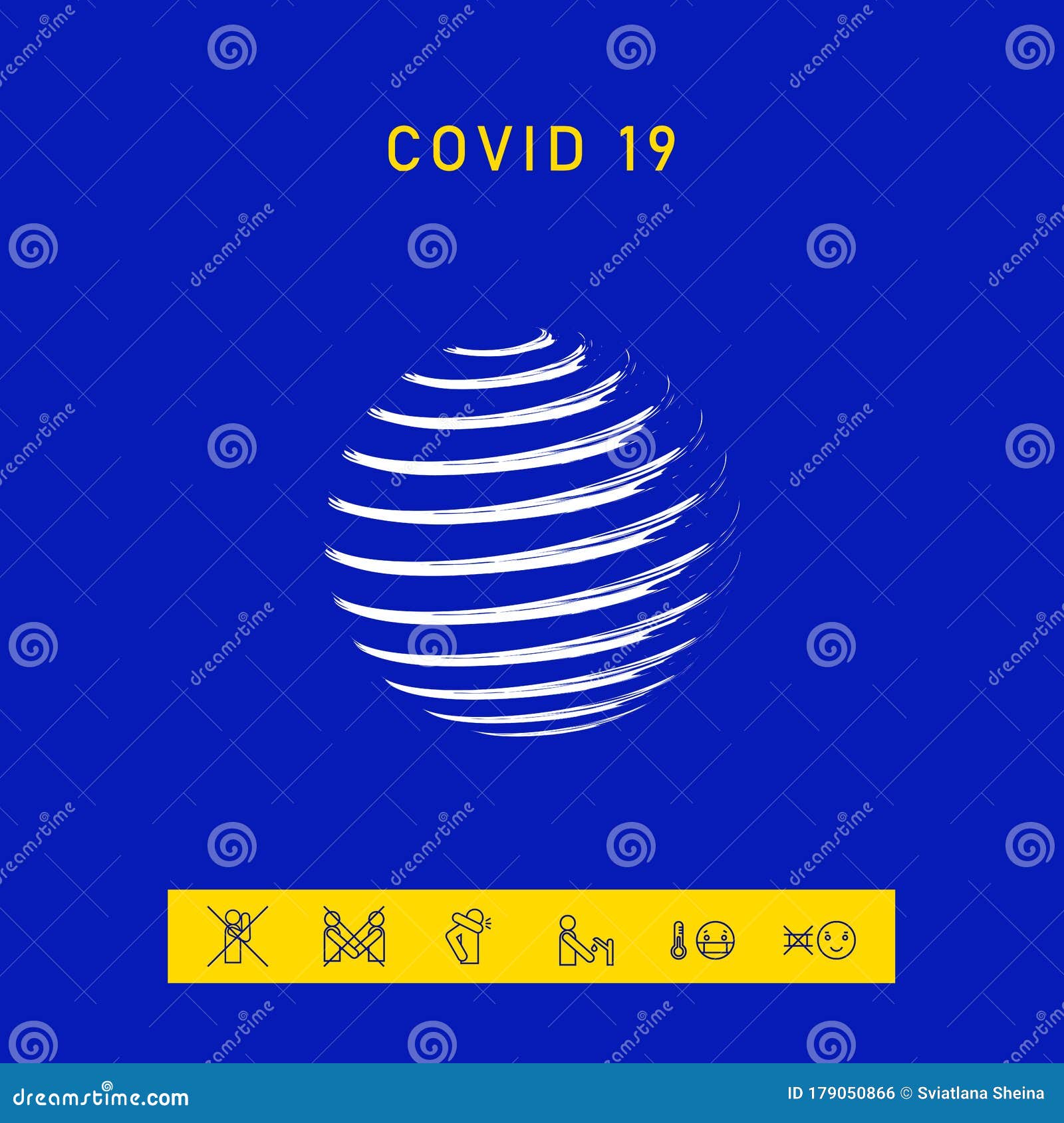 Earth Symbol Logo. Graphic Elements for Your Design Stock Illustration ...