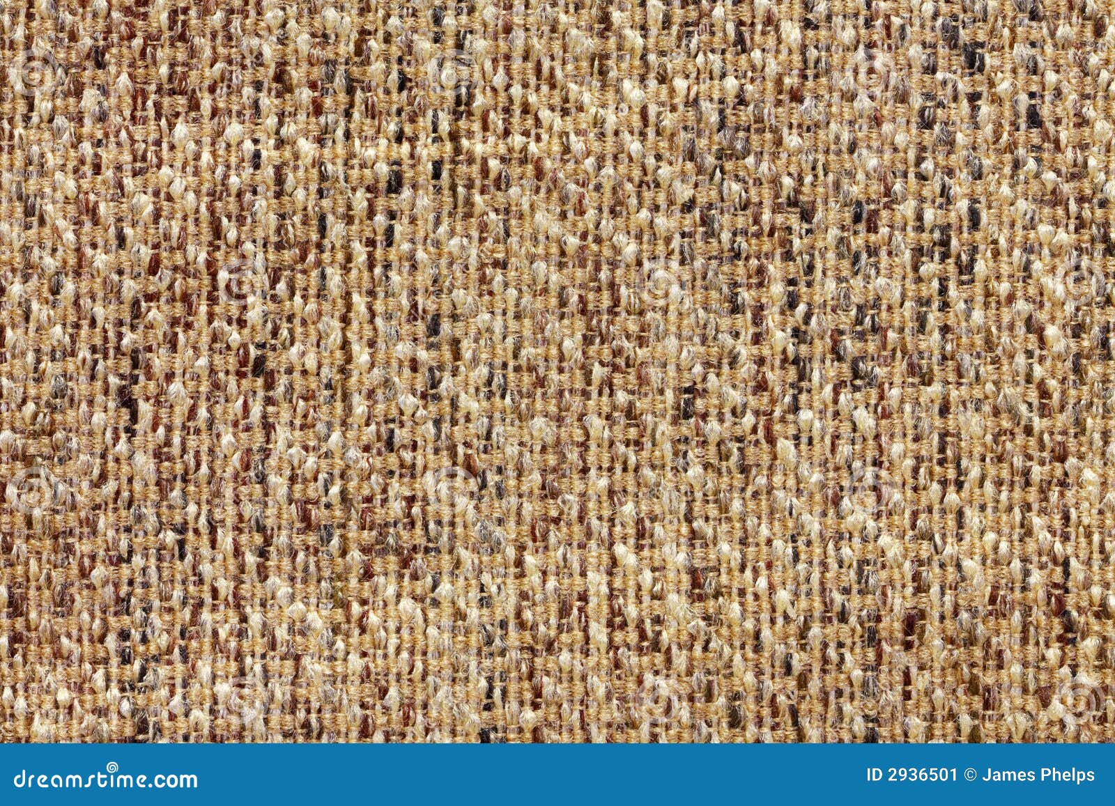 Earth Tone Tweed Fabric stock image. Image of texture - 2936501
