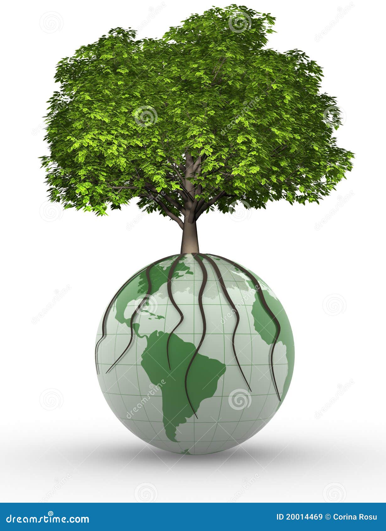 Earth and tree stock illustration. Illustration of seed - 20014469