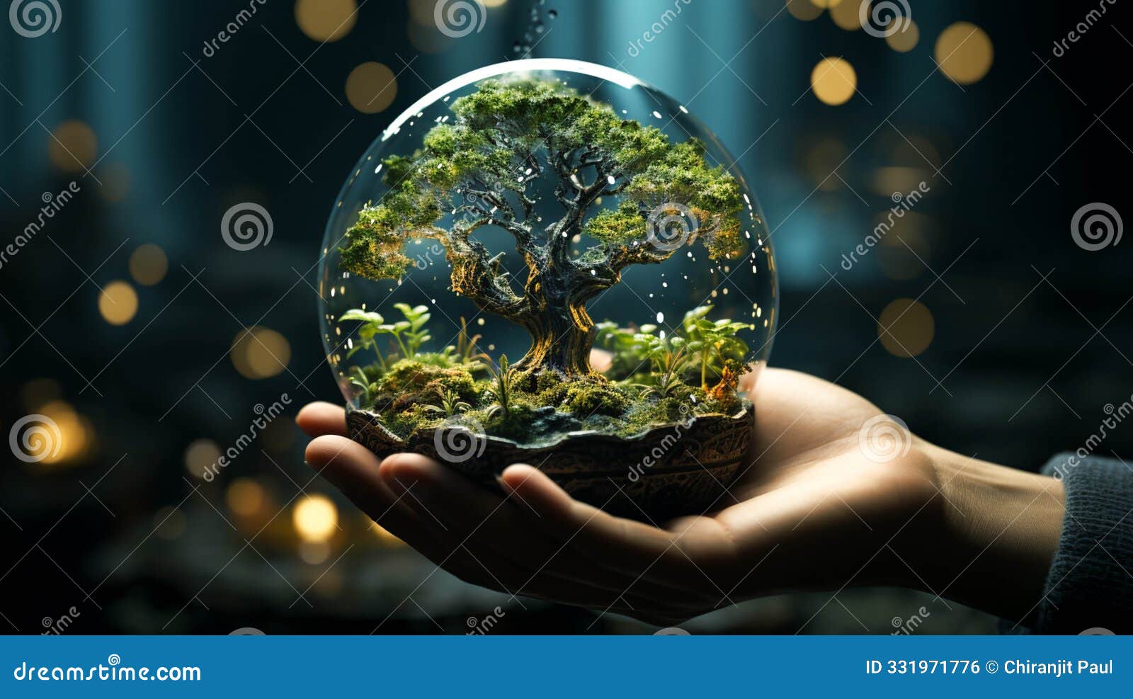 Earth Tree on Hand, Save the Earth, Earth Day Stock Photo - Image of ...