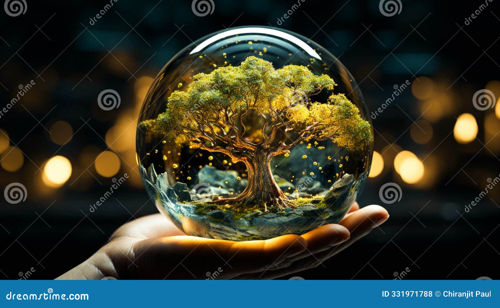 Earth Tree on Hand, Save the Earth, Earth Day Stock Photo - Image of ...