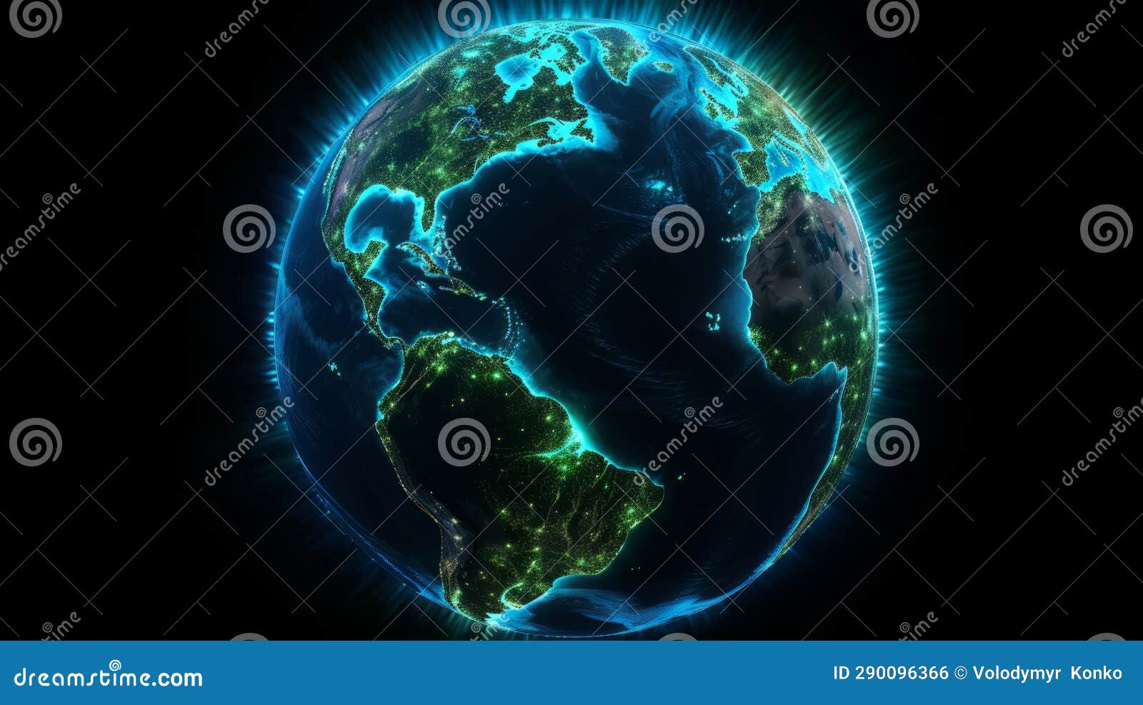 Earth Turning on Itself with Earth Image Courtesy of Nasa. Generative ...
