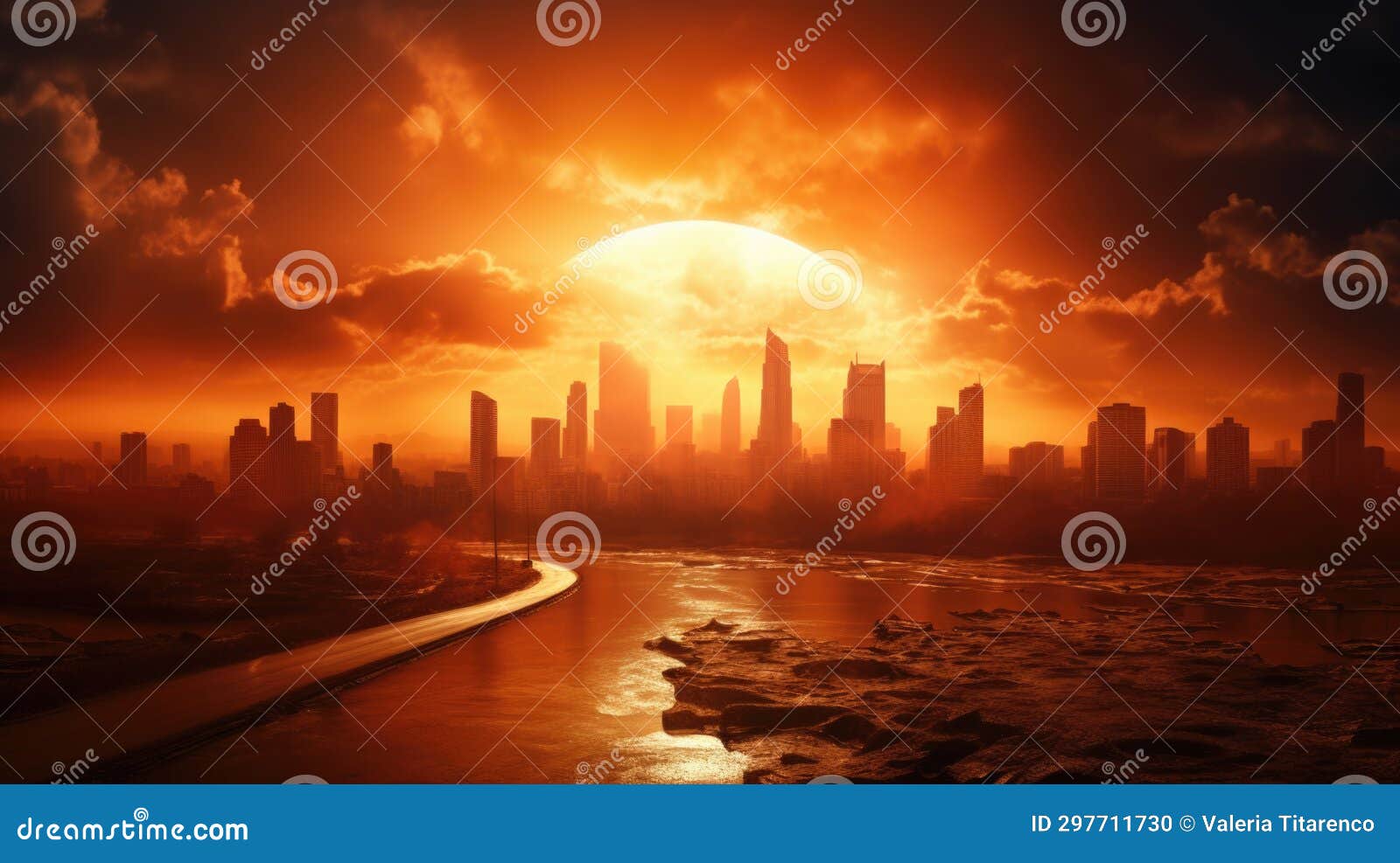 Earth Under Heat Stress a Stark Visual of Global Warming S Impact ...