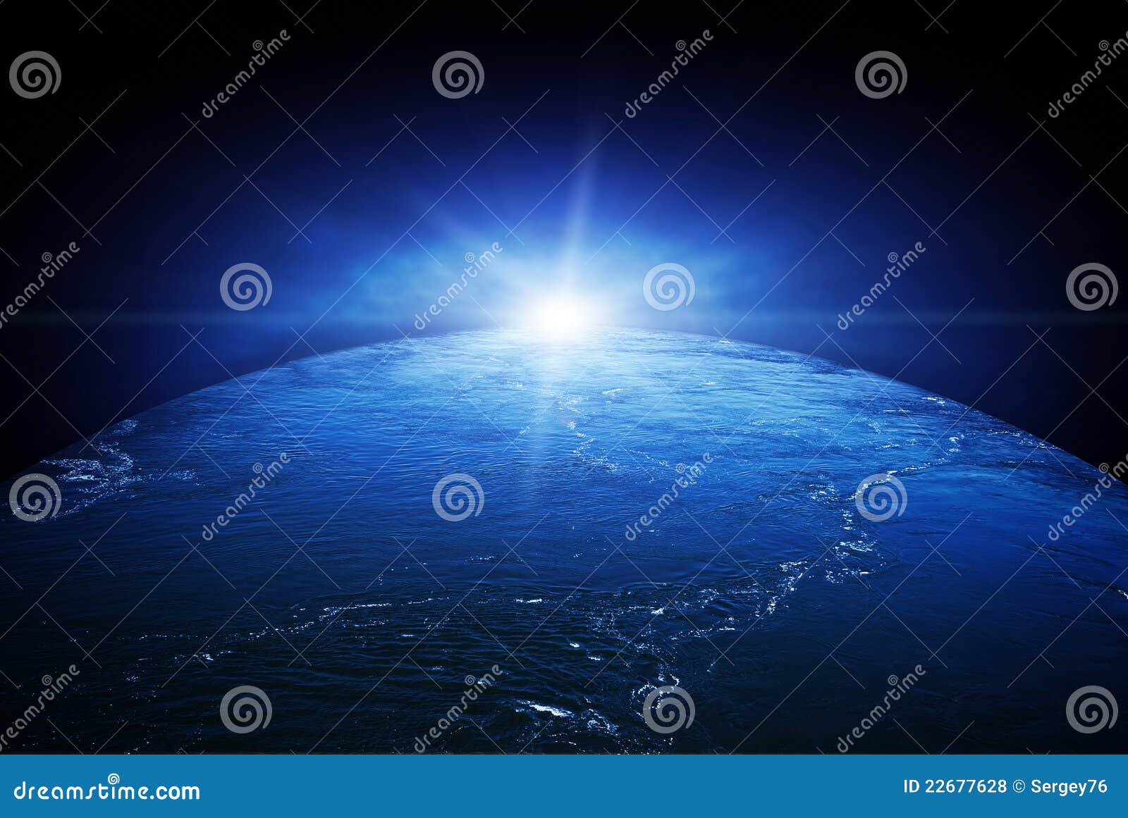 Earth, Water And Air In A Palette Of Colours And Textures Royalty-Free ...