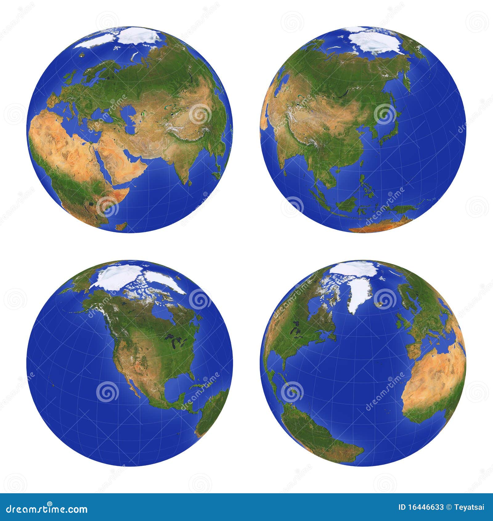 Earth View#2 stock illustration. Illustration of geography - 16446633