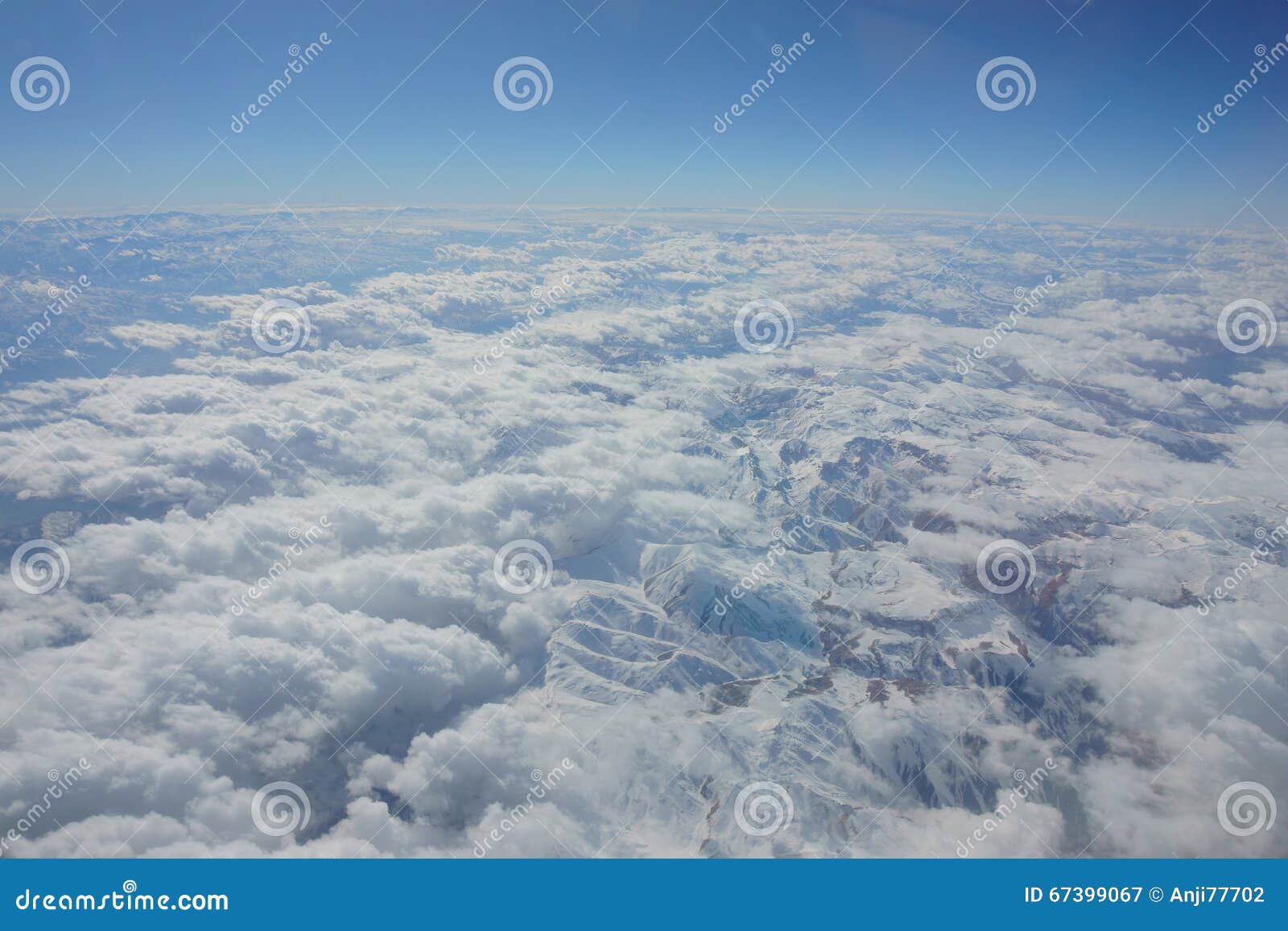 Earth view from above stock image. Image of high, blue - 67399067