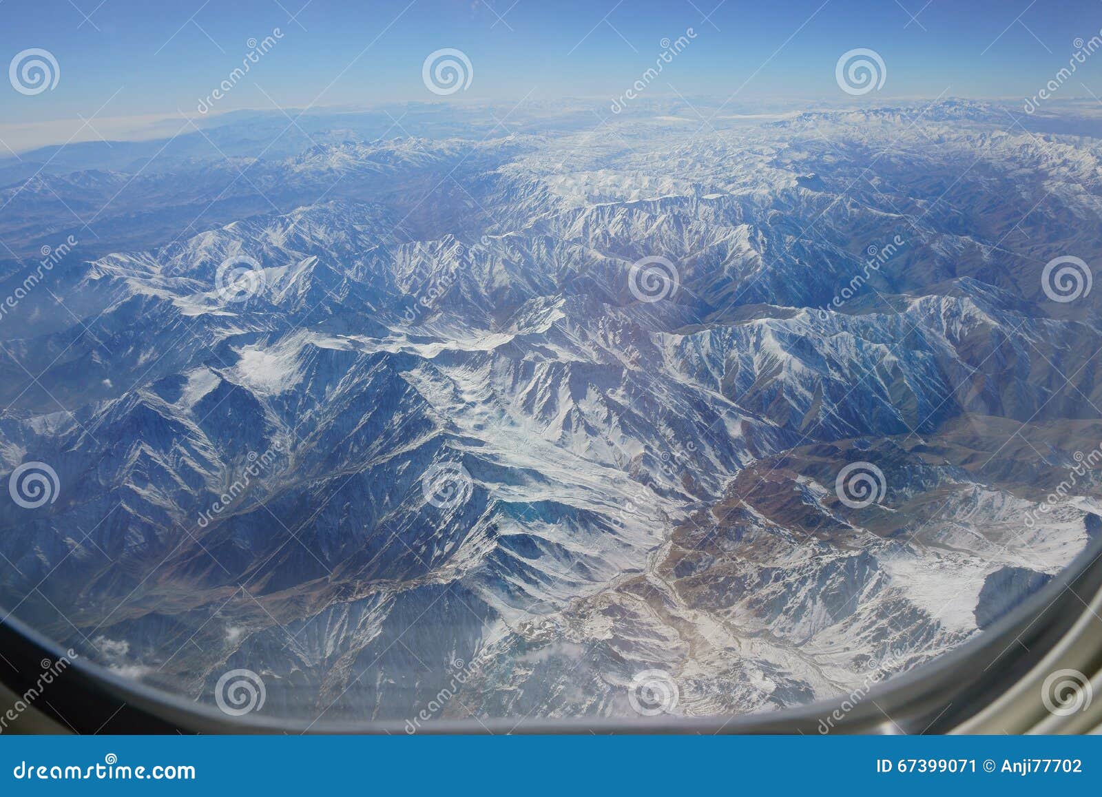 Earth view from above stock image. Image of cold, flying - 67399071