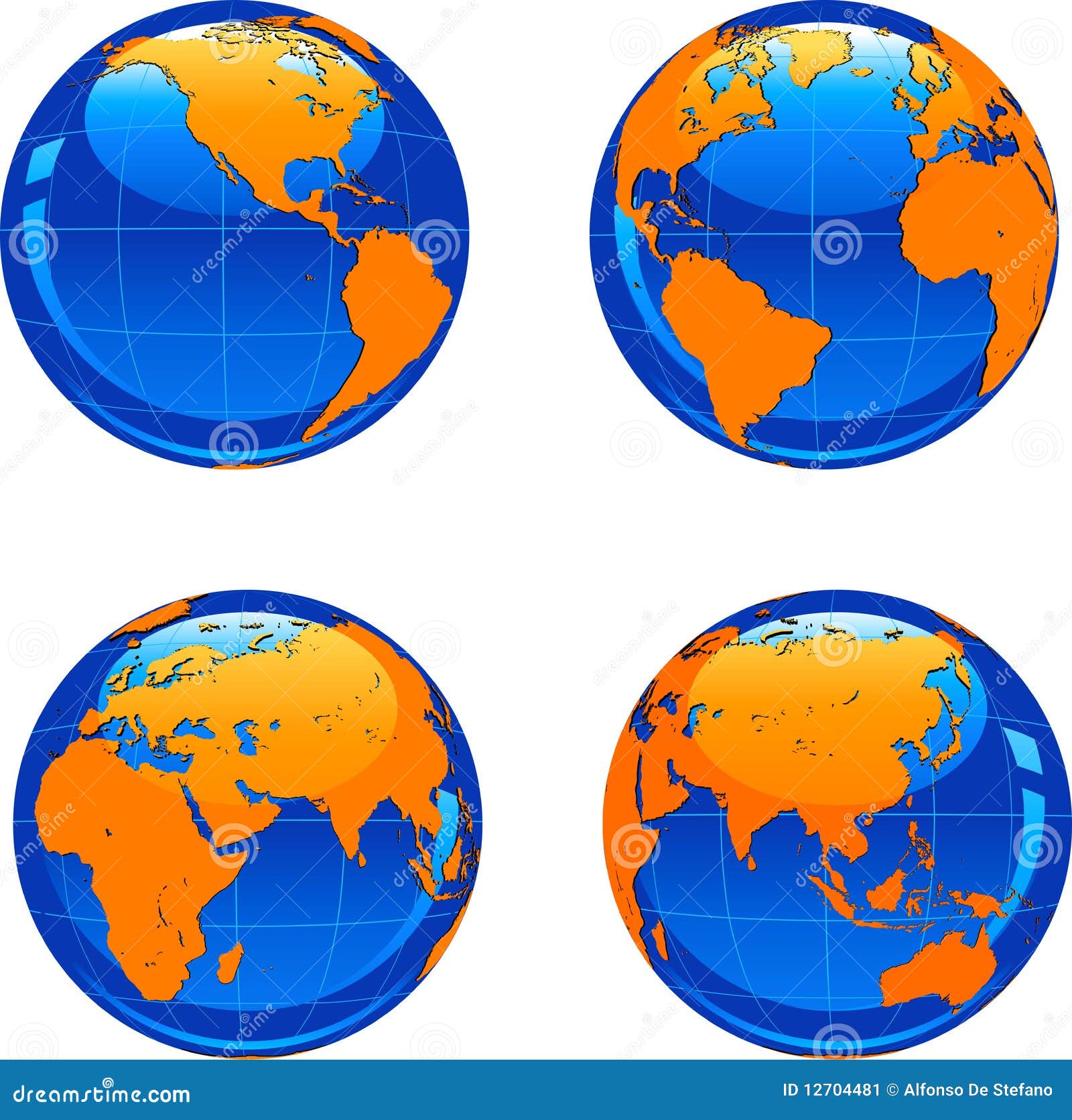 Earth visual stock illustration. Illustration of generated - 12704481